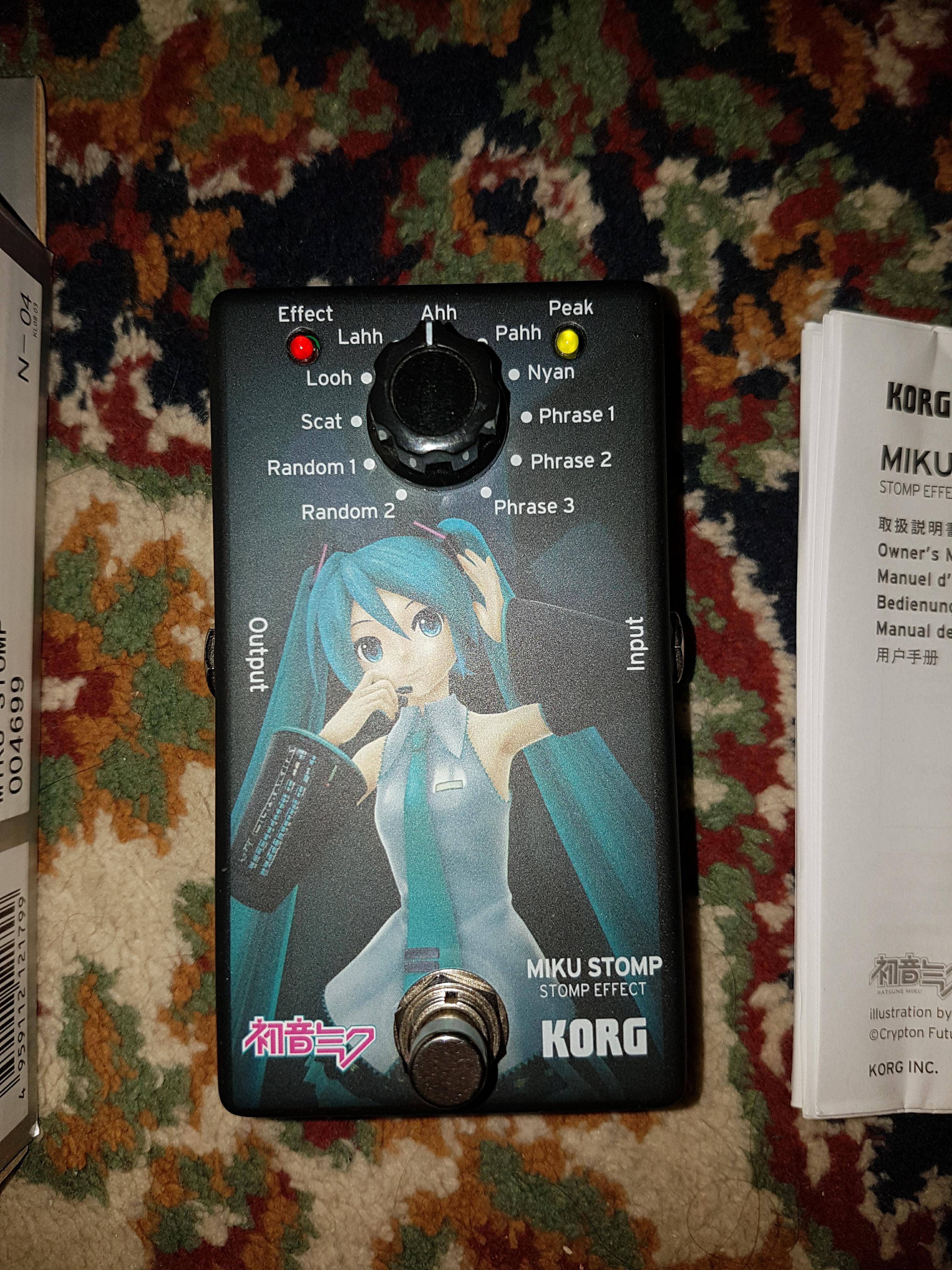 MIKU STOMP - Korg Miku Stomp - Audiofanzine