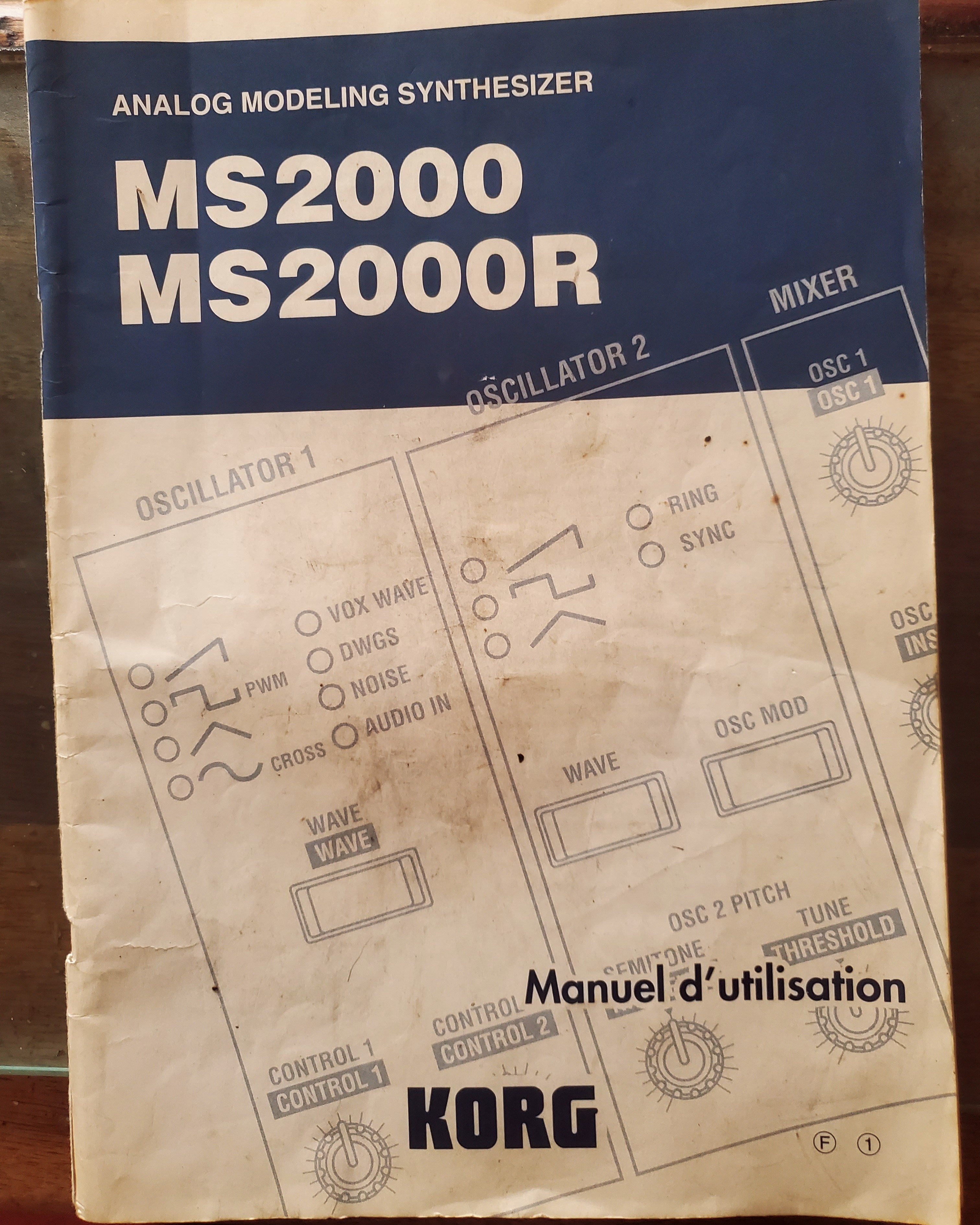 MS2000 - Korg MS2000 - Audiofanzine