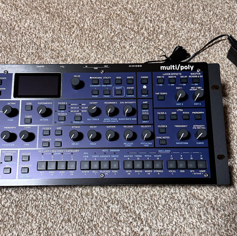 multi/poly module - Korg multi/poly module - Audiofanzine