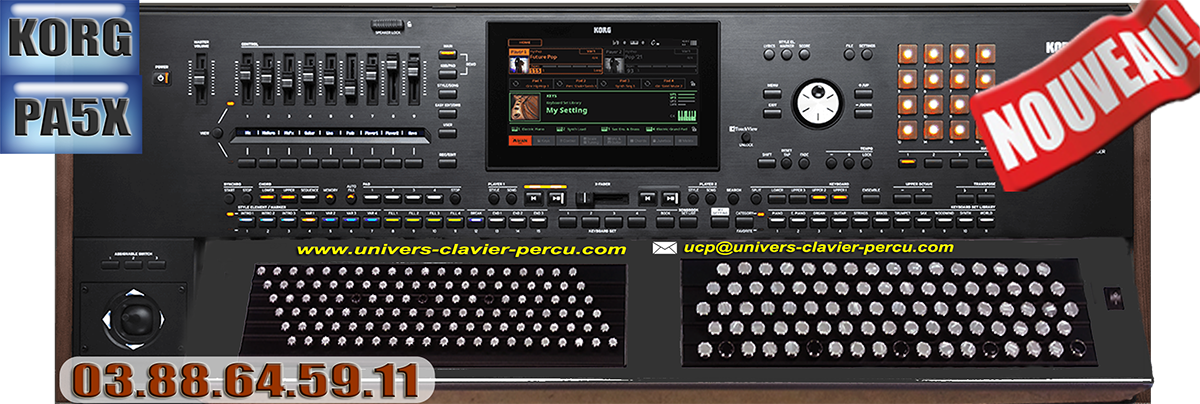 Pa5X 61 - Korg Pa5X 61 - Audiofanzine