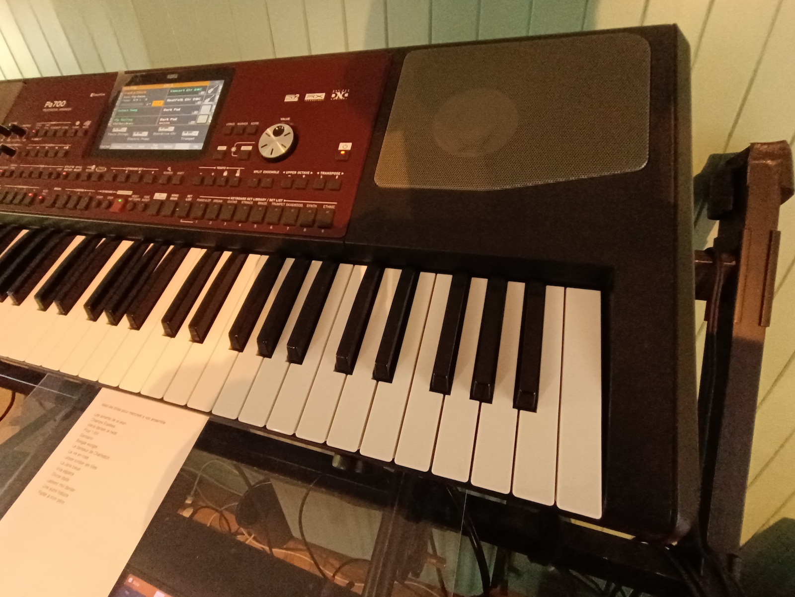 Pa700 - Korg Pa700 - Audiofanzine