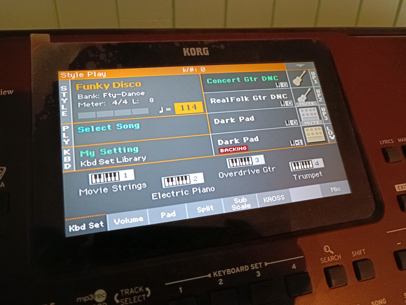 Pa700 - Korg Pa700 - Audiofanzine