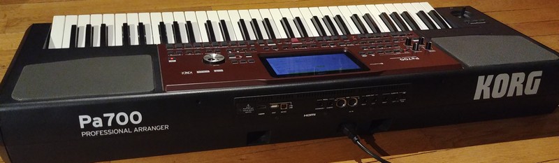 Pa700 - Korg Pa700 - Audiofanzine