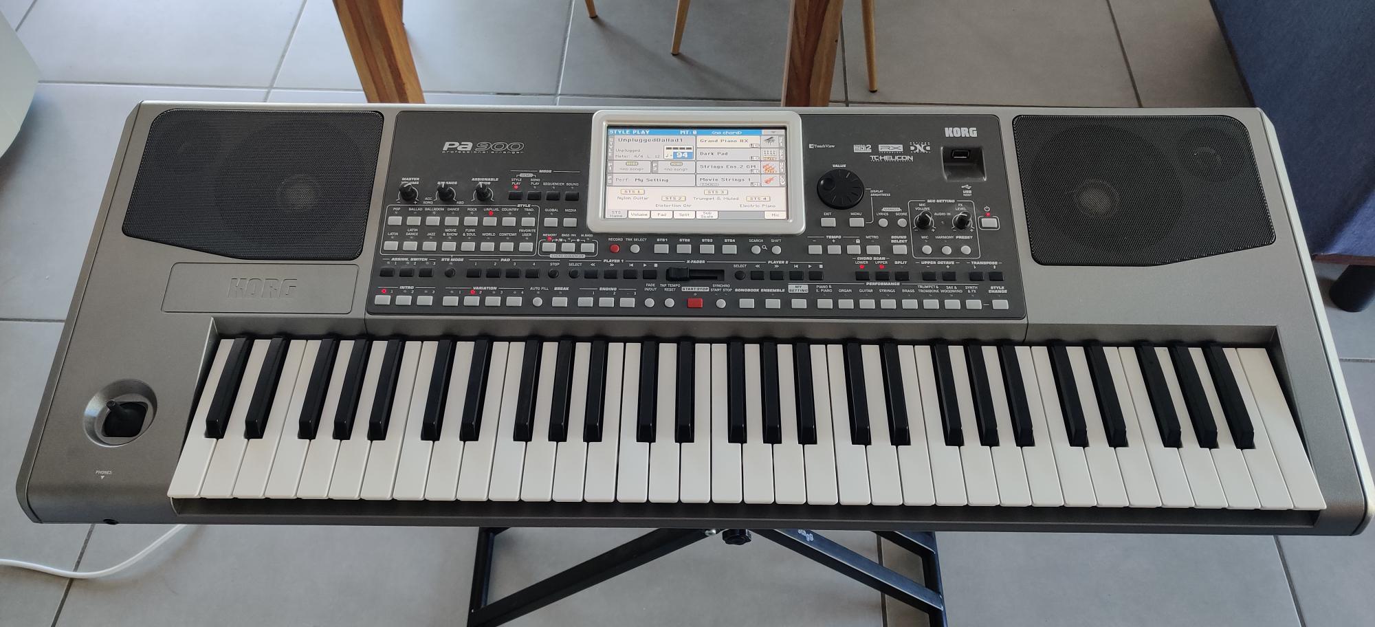 Pa900 - Korg Pa900 - Audiofanzine
