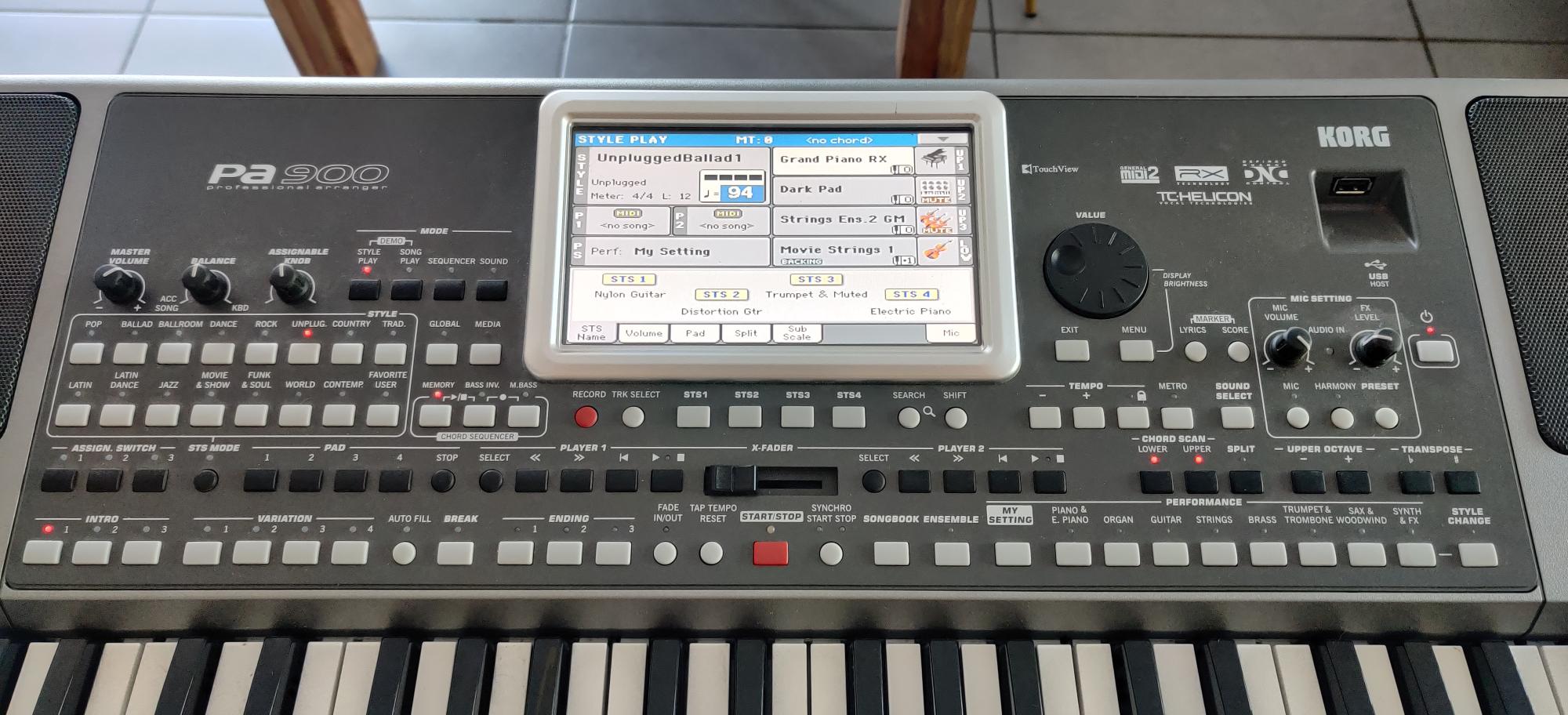 Pa900 - Korg Pa900 - Audiofanzine