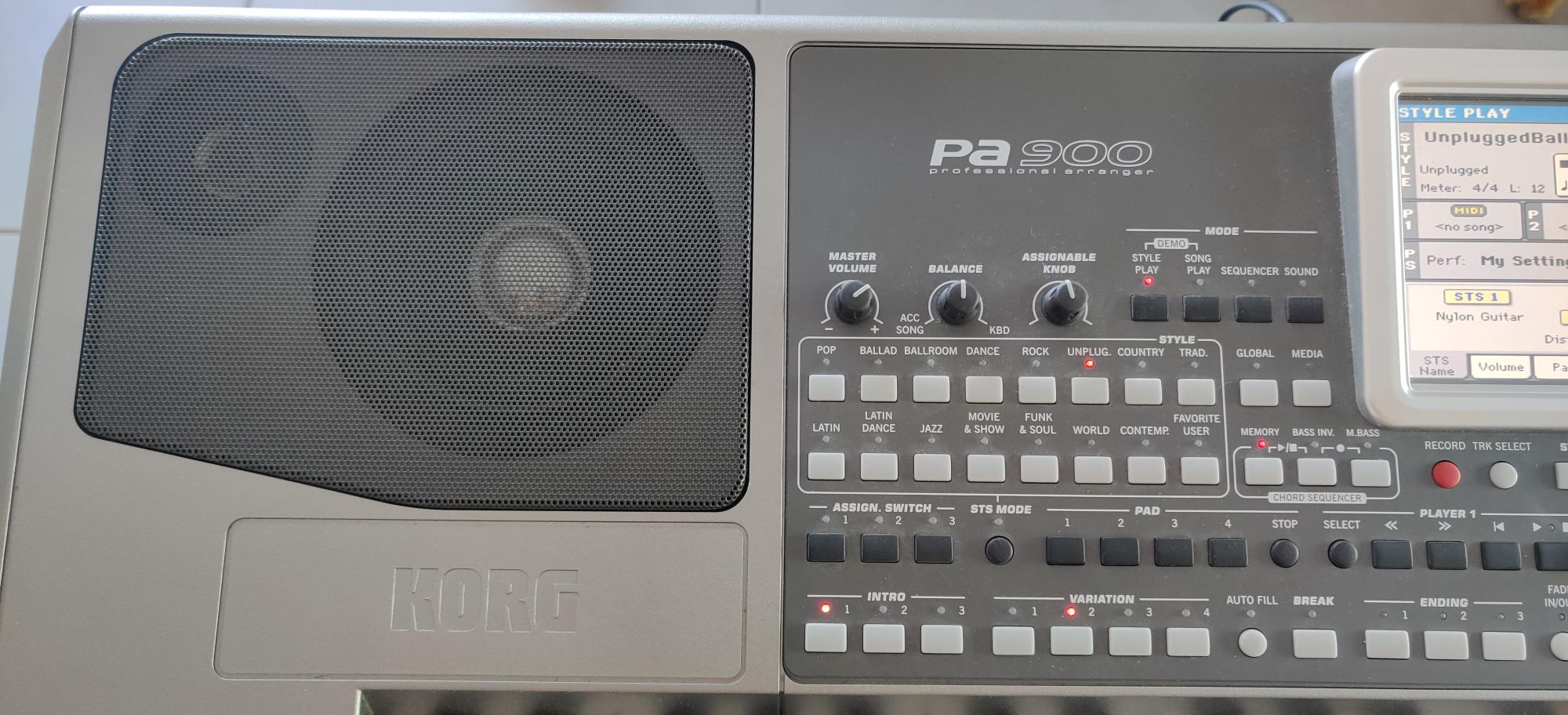 Pa900 - Korg Pa900 - Audiofanzine
