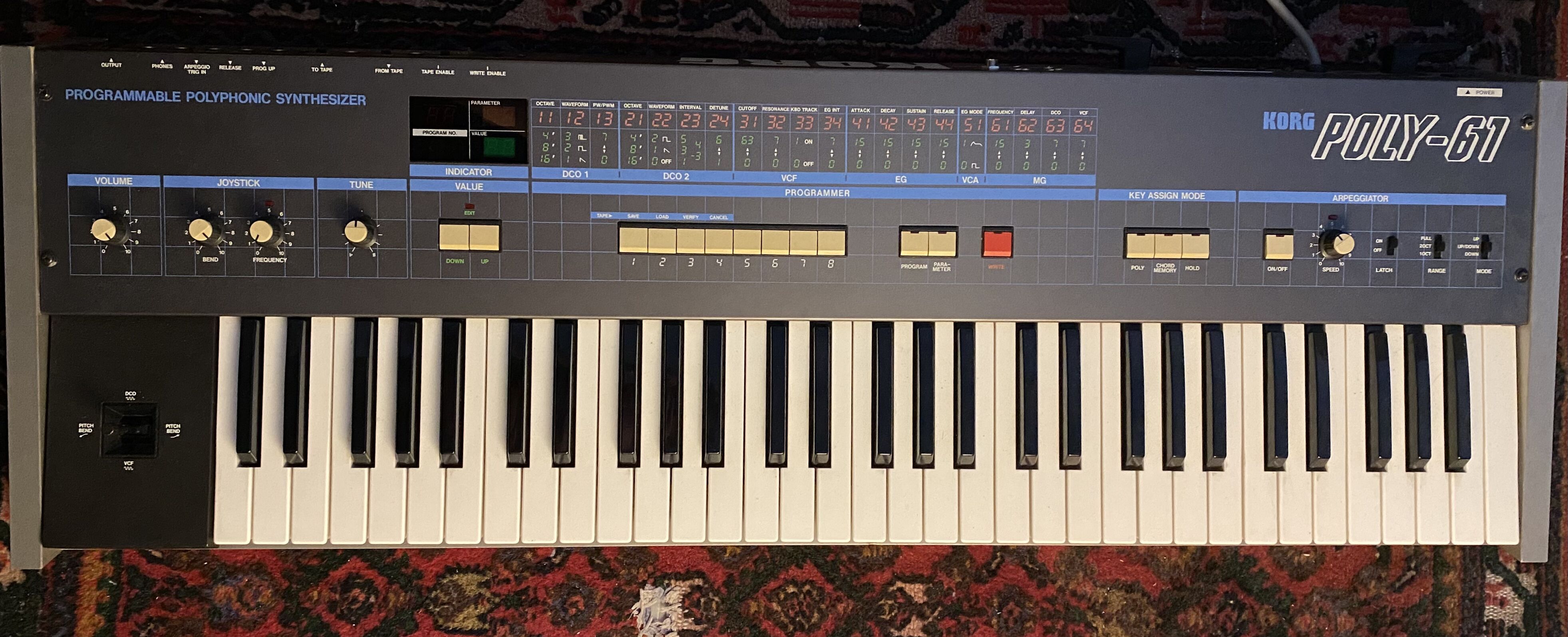 Poly-61 - Korg Poly-61 - Audiofanzine