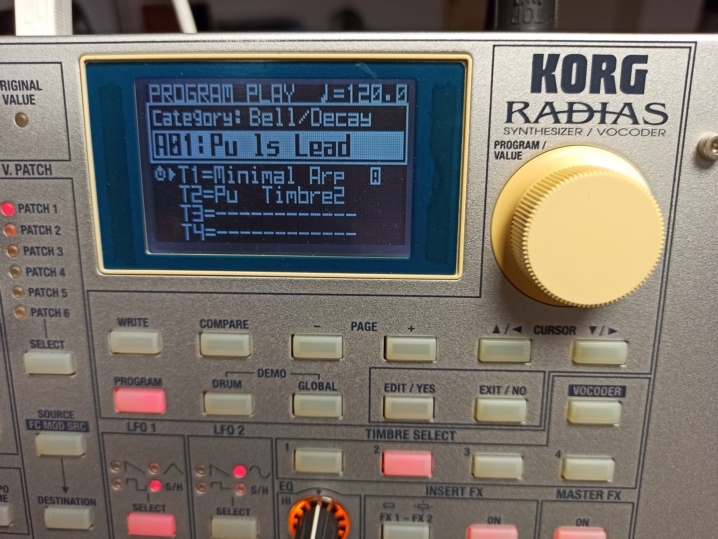 Radias - Korg Radias - Audiofanzine