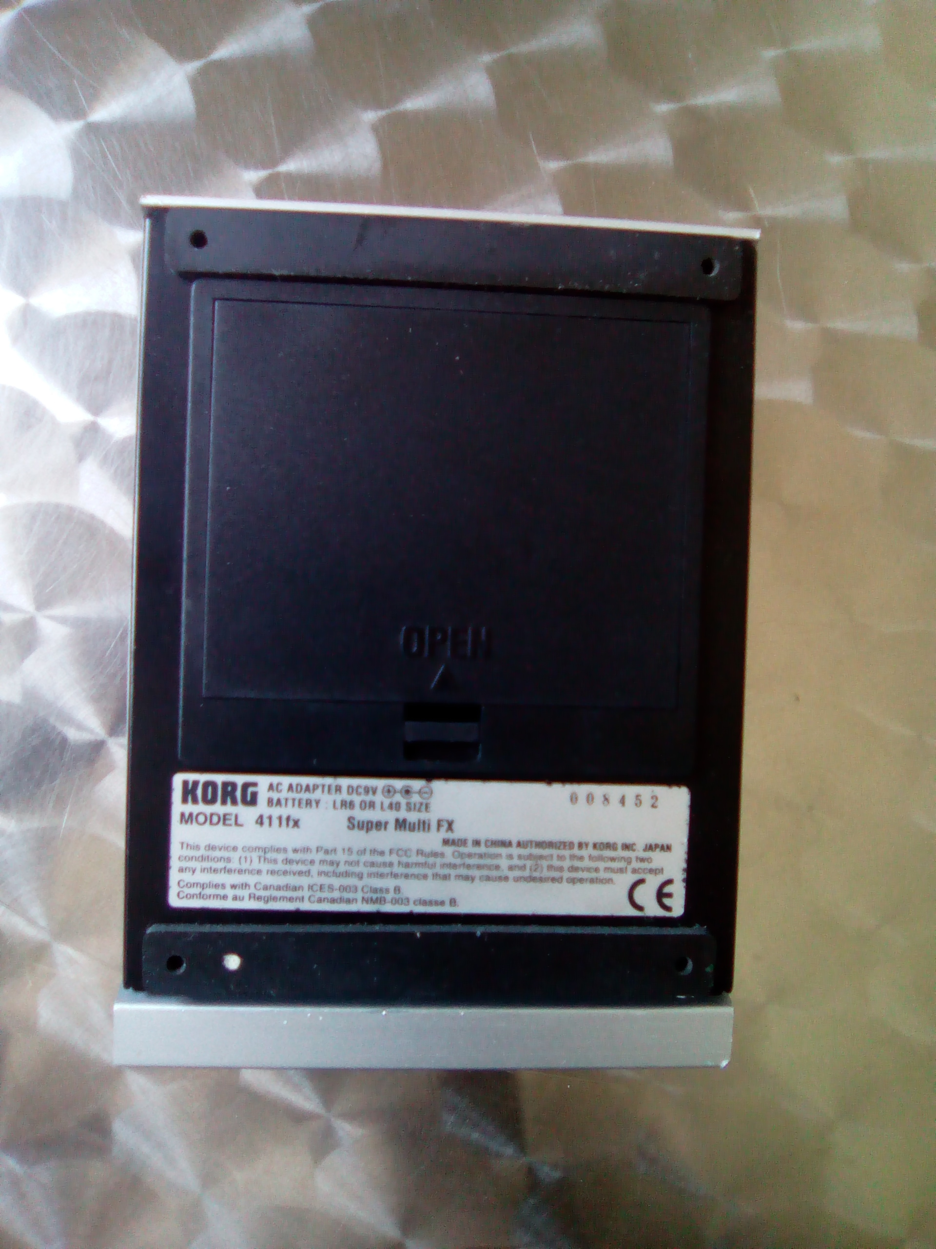 ToneWorks 411FX - Korg ToneWorks 411FX - Audiofanzine