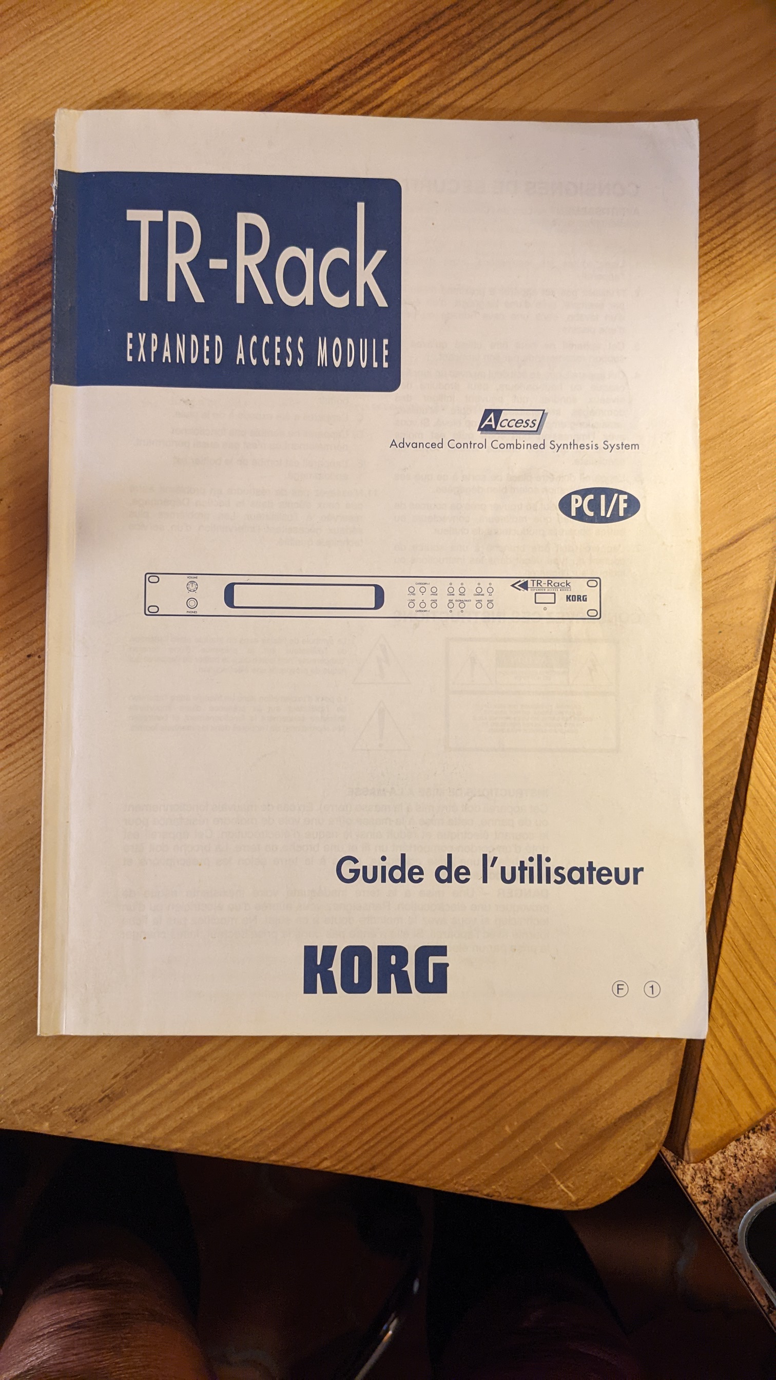 TR-Rack - Korg TR-Rack - Audiofanzine