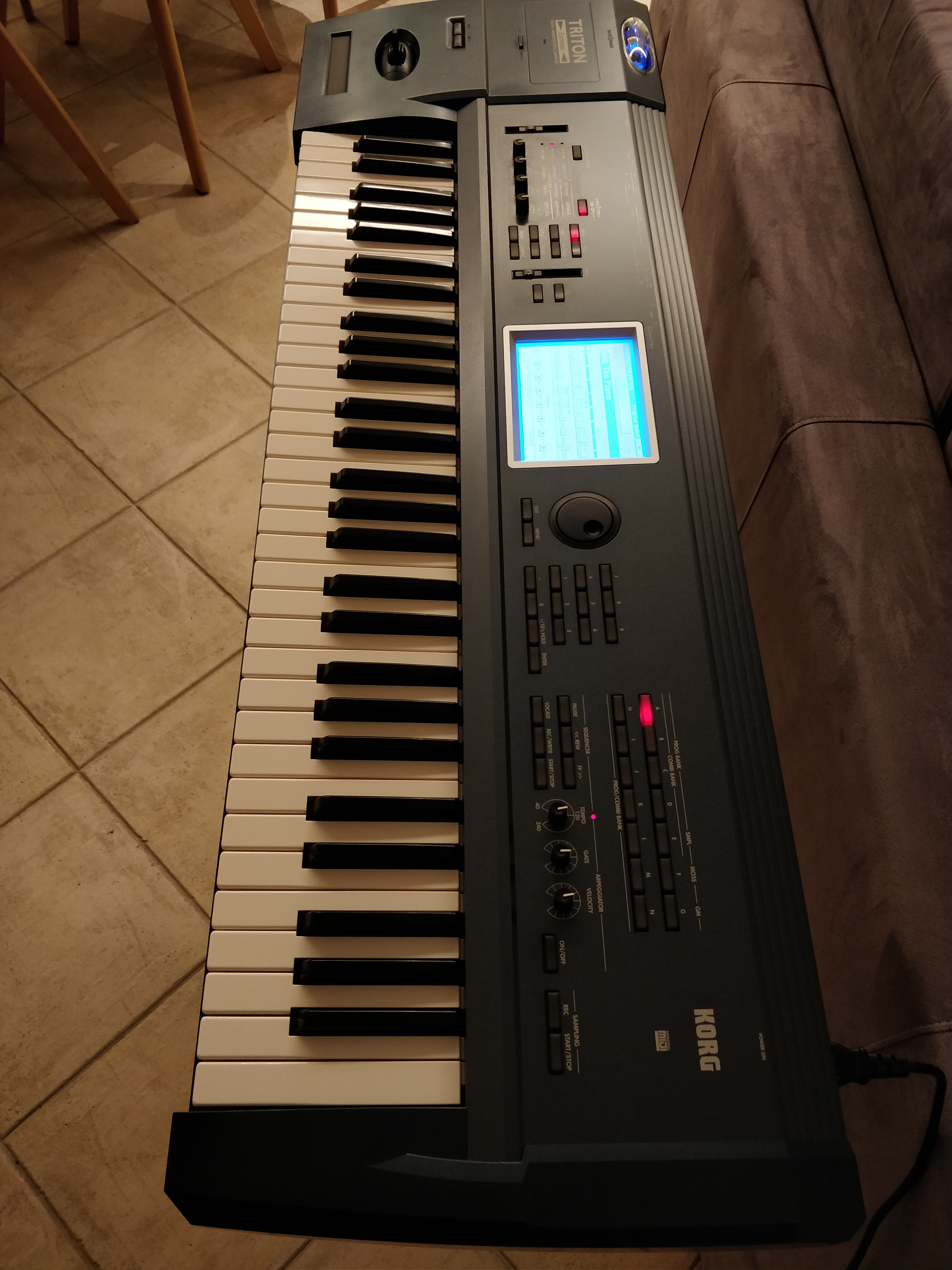 Triton Extreme 61 - Korg Triton Extreme 61 - Audiofanzine