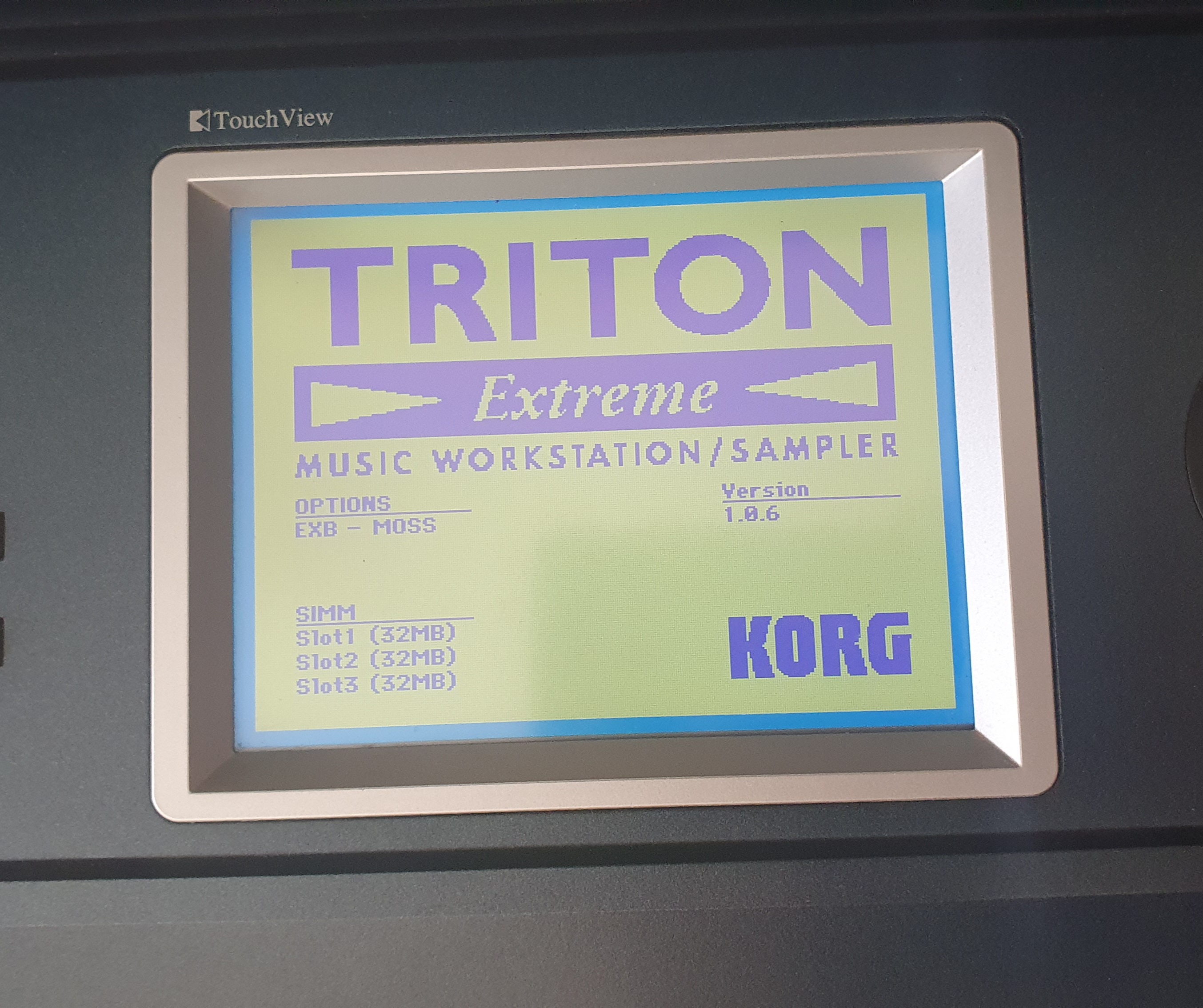 Triton Extreme 76 - Korg Triton Extreme 76 - Audiofanzine