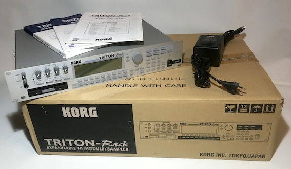 TRITON RACK - Korg Triton Rack - Audiofanzine