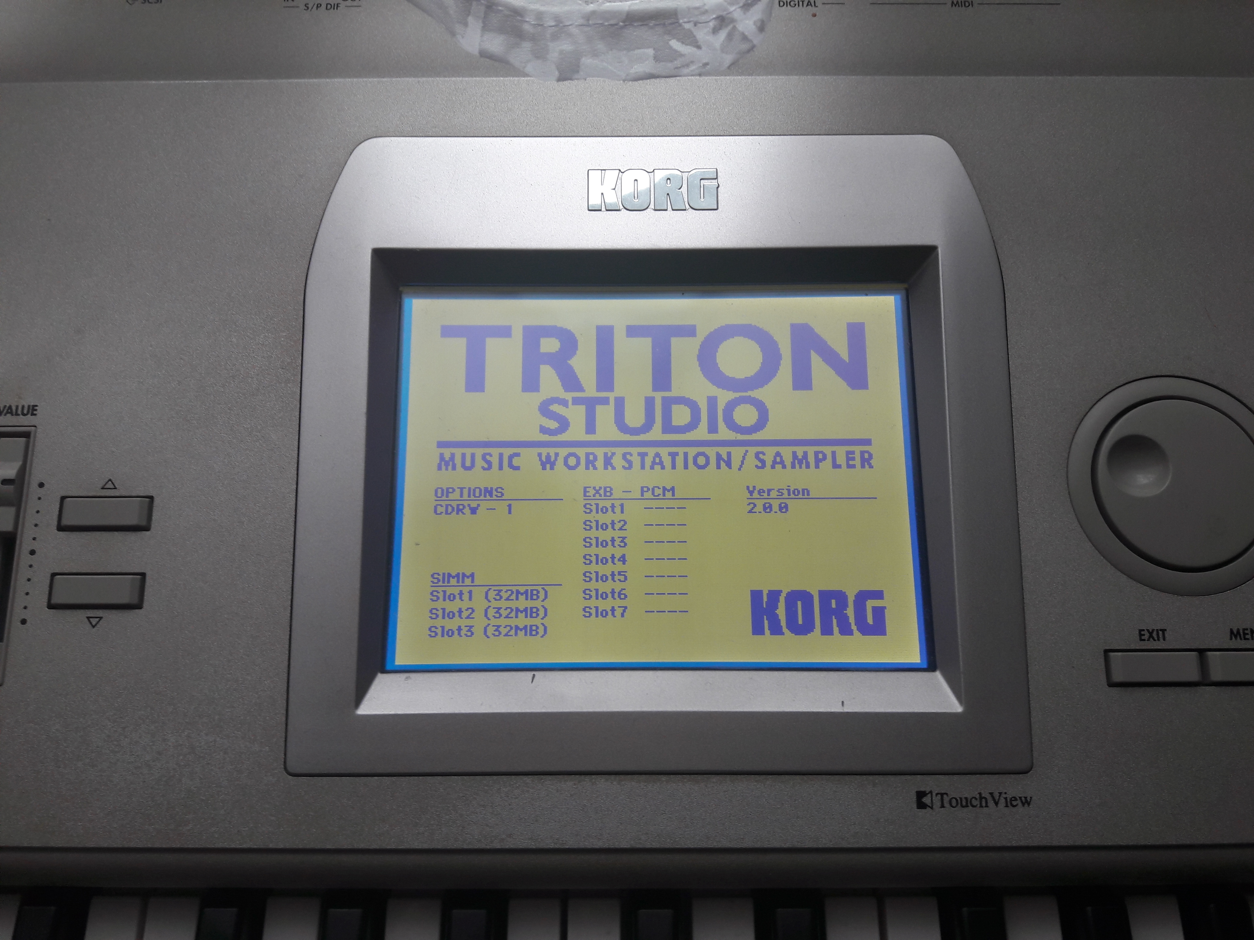 Photo Korg Triton Studio 61 : 20171210 144237 (#2067096) - Audiofanzine
