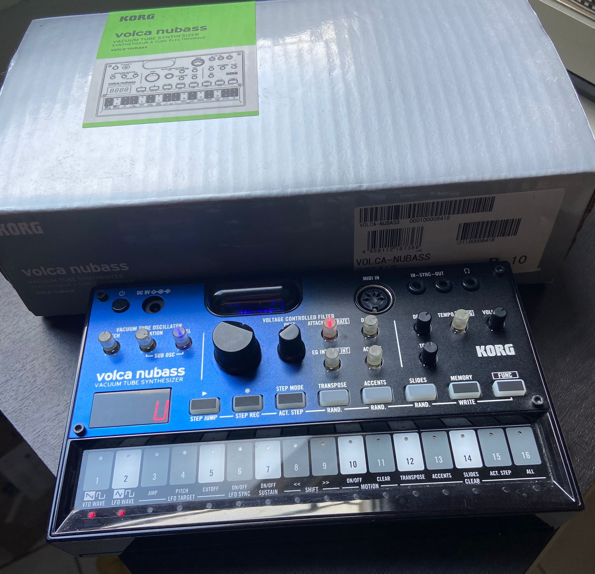 Volca Nubass - Korg Volca Nubass - Audiofanzine