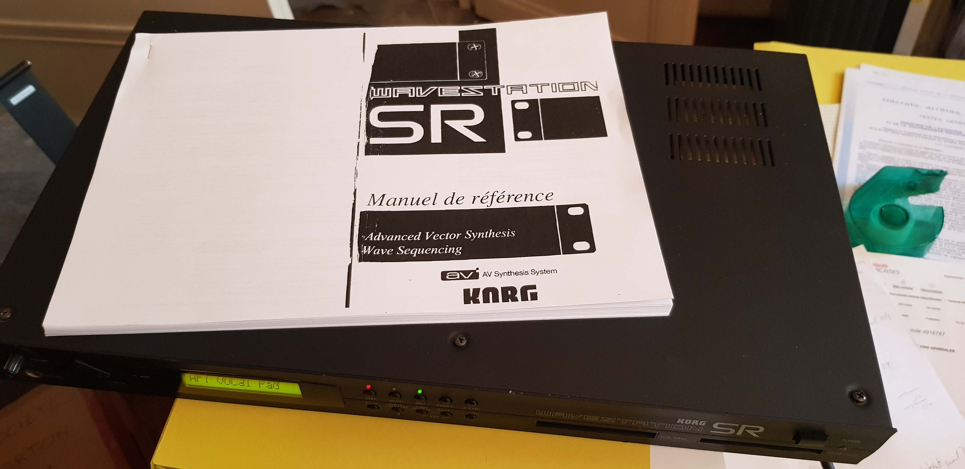 WaveStation SR - Korg WaveStation SR - Audiofanzine