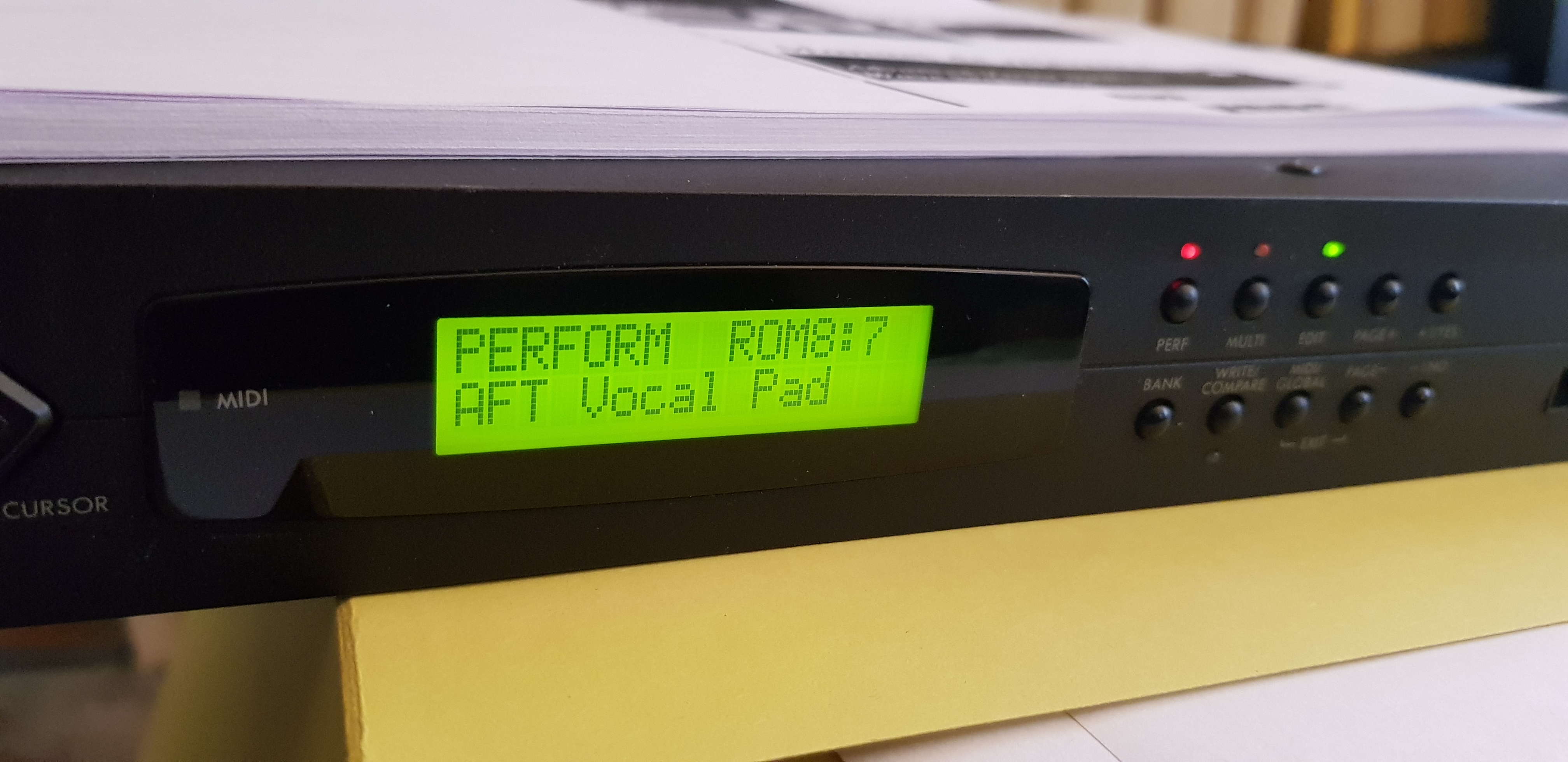 WaveStation SR - Korg WaveStation SR - Audiofanzine