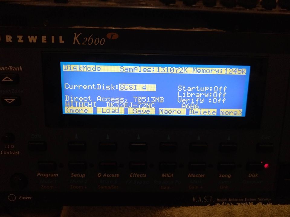 K2600R - Kurzweil K2600R - Audiofanzine