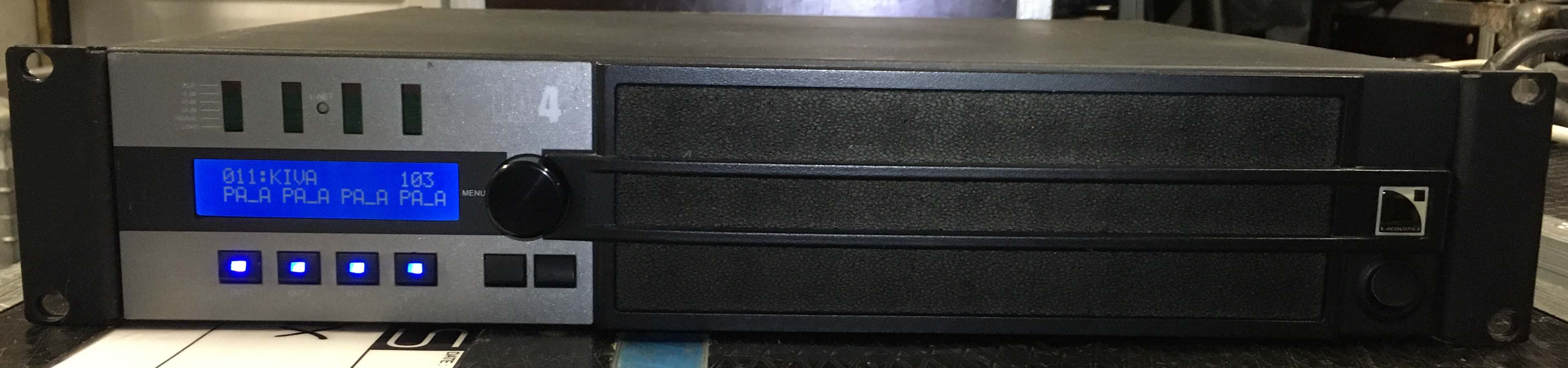 LA4 - L-Acoustics LA4 - Audiofanzine