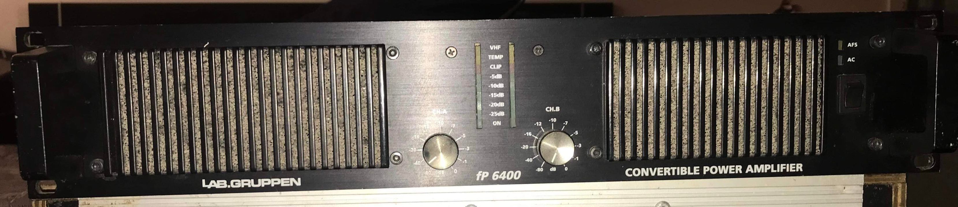 fP 6400 - Lab Gruppen fP 6400 - Audiofanzine