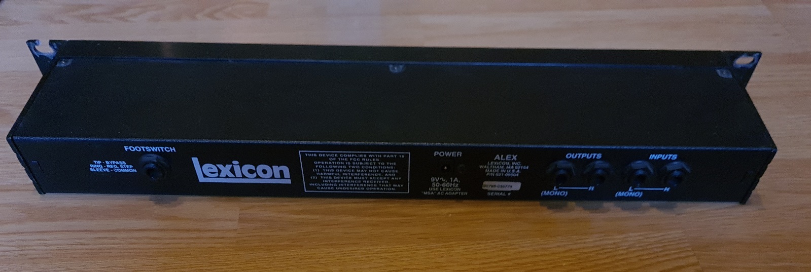 Alex - Lexicon Alex - Audiofanzine