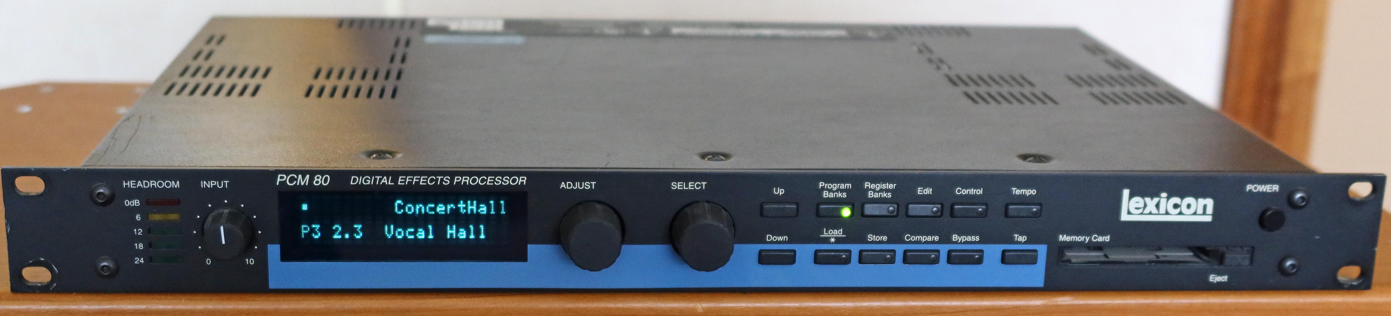 PCM 80 - Lexicon PCM 80 - Audiofanzine