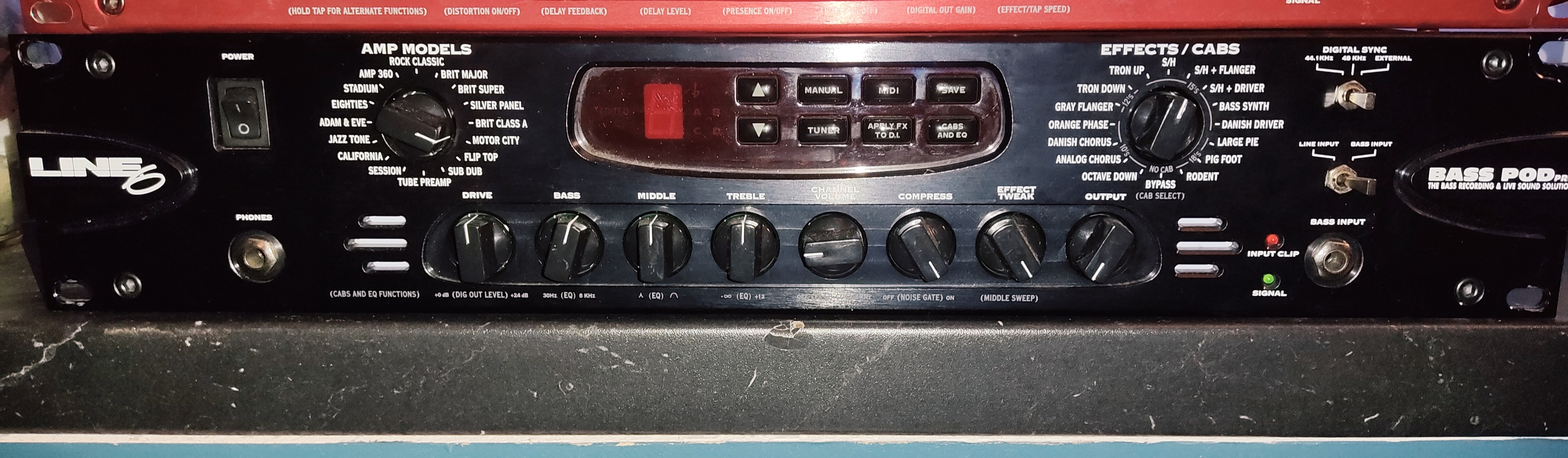 Bass POD Pro - Line 6 Bass POD Pro - Audiofanzine