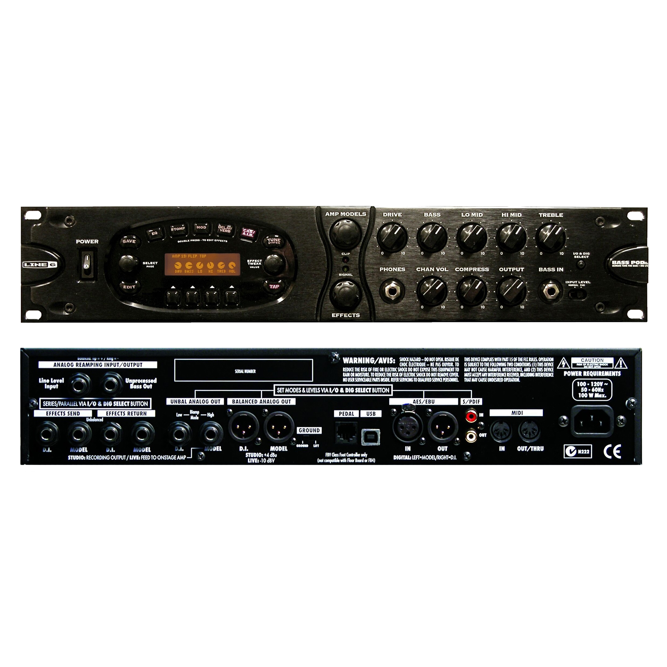 Line 6 Bass POD XT Pro image (#663238) - Audiofanzine