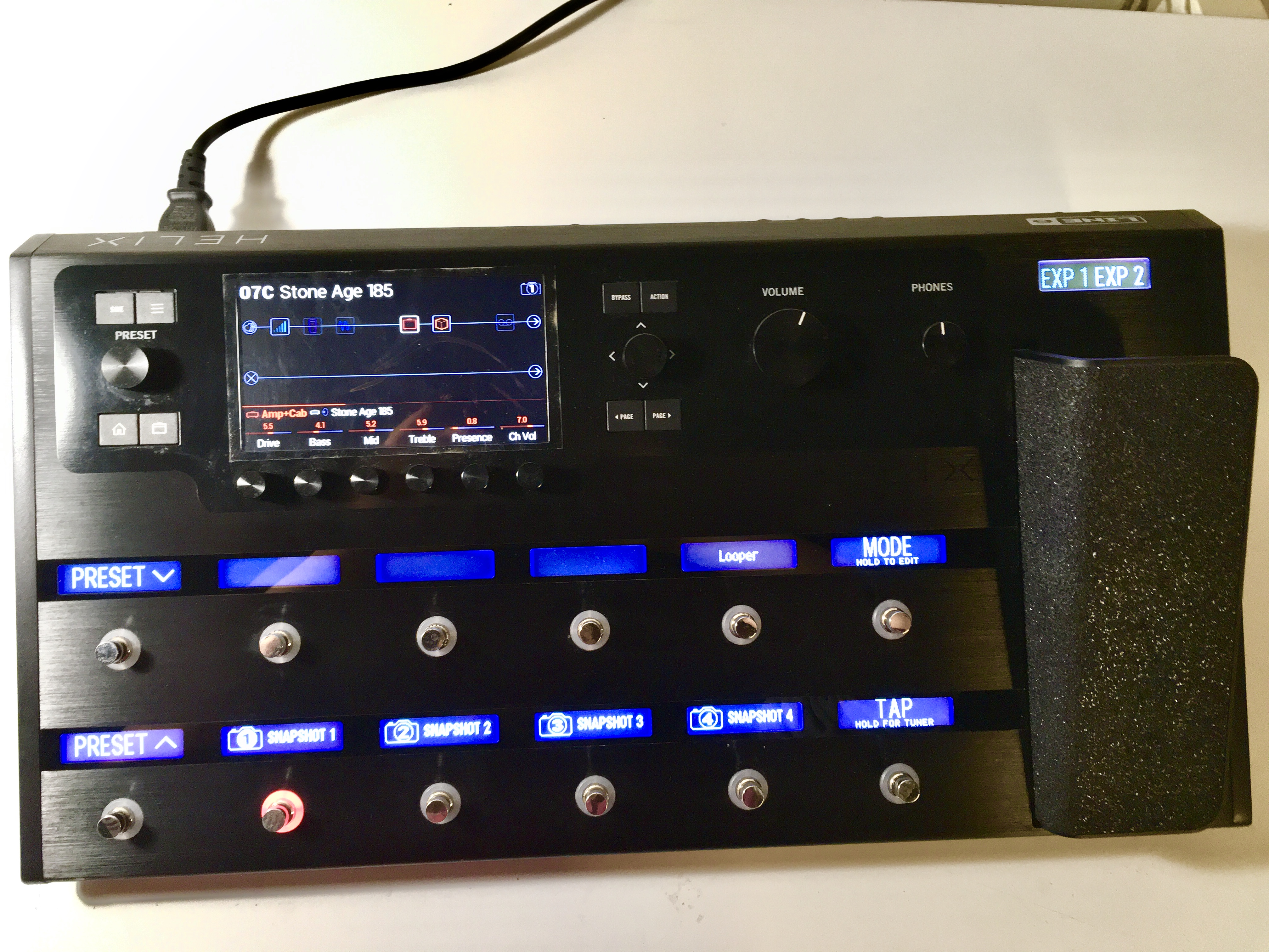 Helix - Line 6 Helix - Audiofanzine