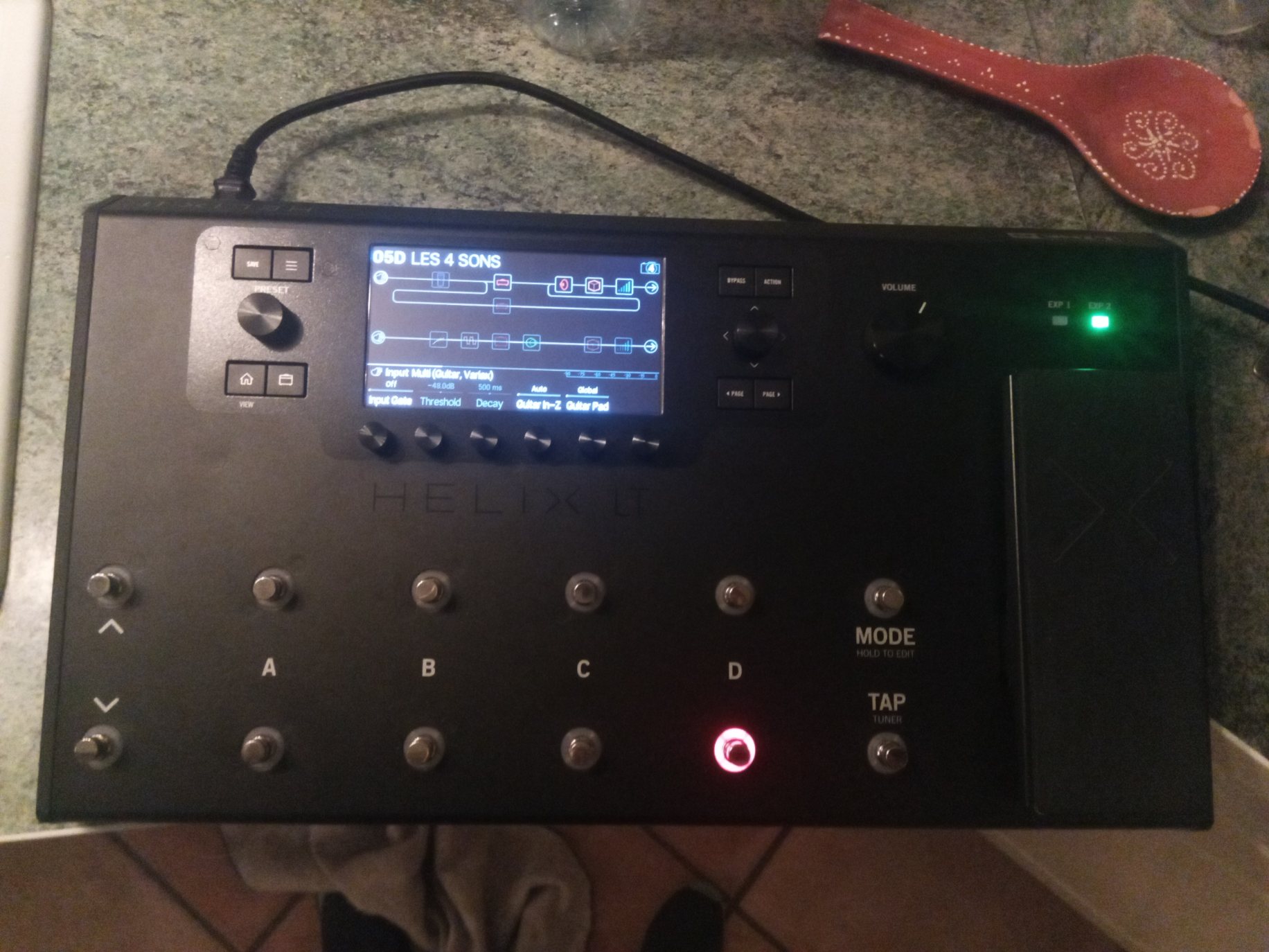 Helix LT - Line 6 Helix LT - Audiofanzine