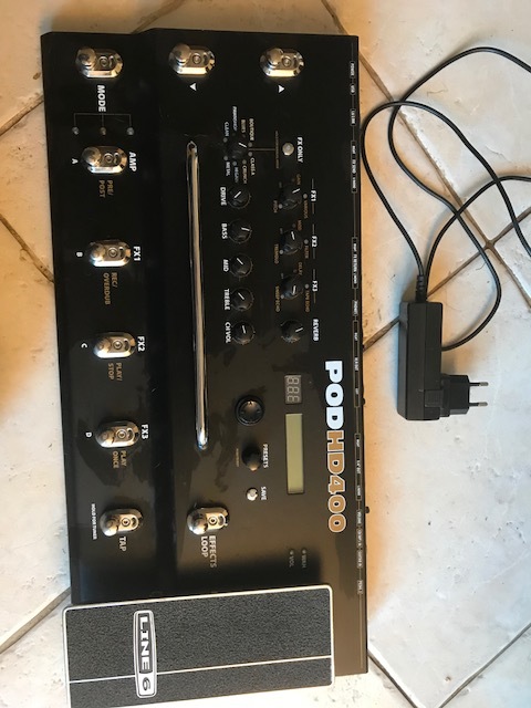 POD HD400 - Line 6 POD HD400 - Audiofanzine