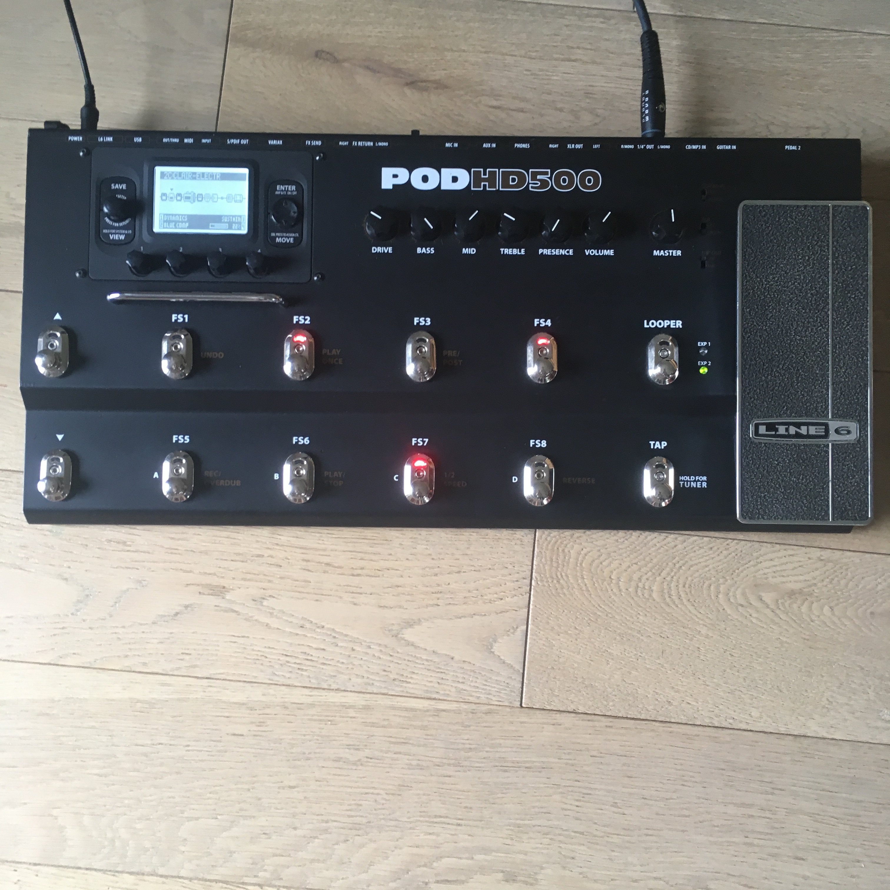 POD HD500 - Line 6 POD HD500 - Audiofanzine