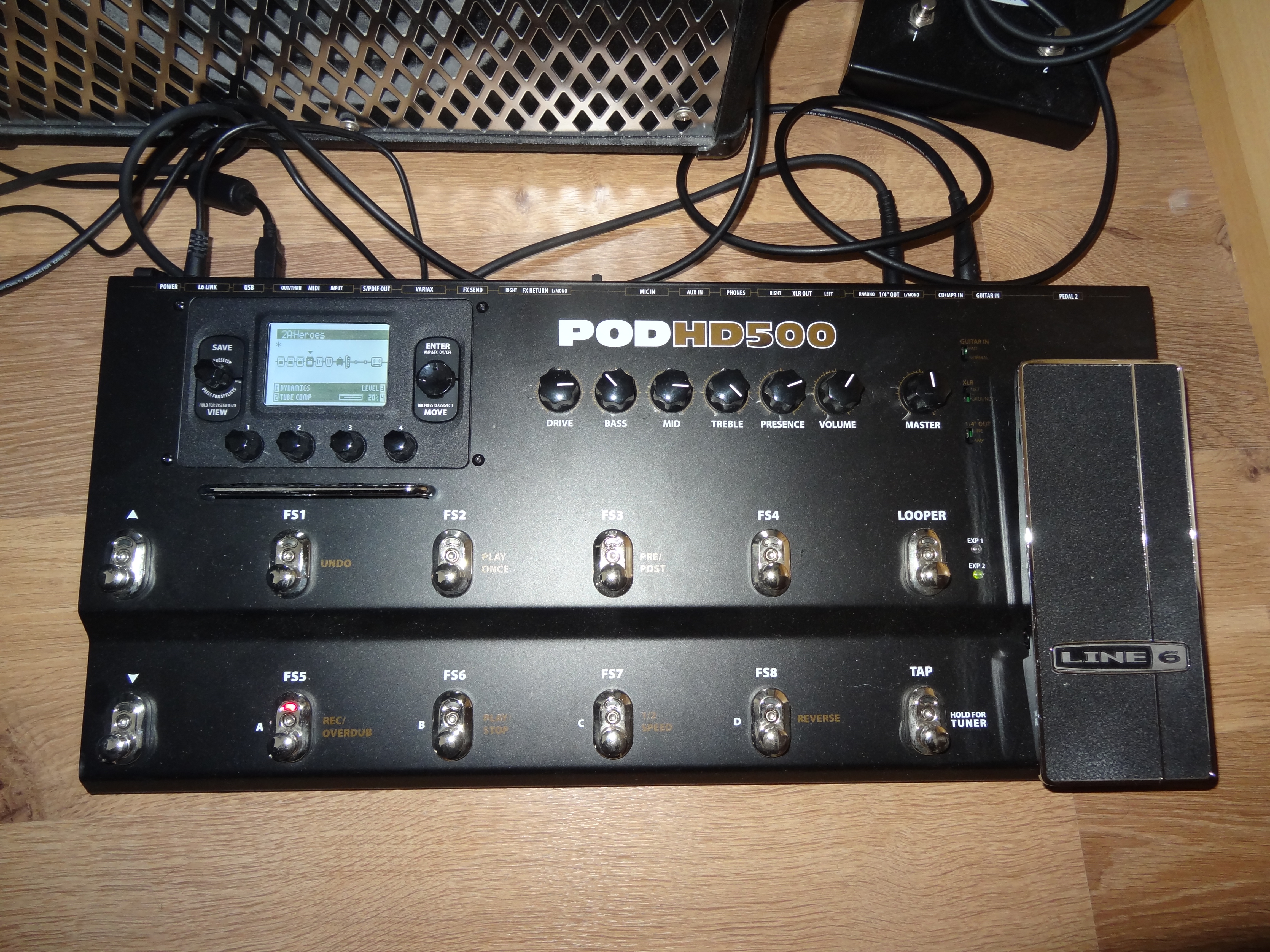 Photo Line 6 POD HD500 : Line 6 POD HD500 (59103) (#577862) - Audiofanzine