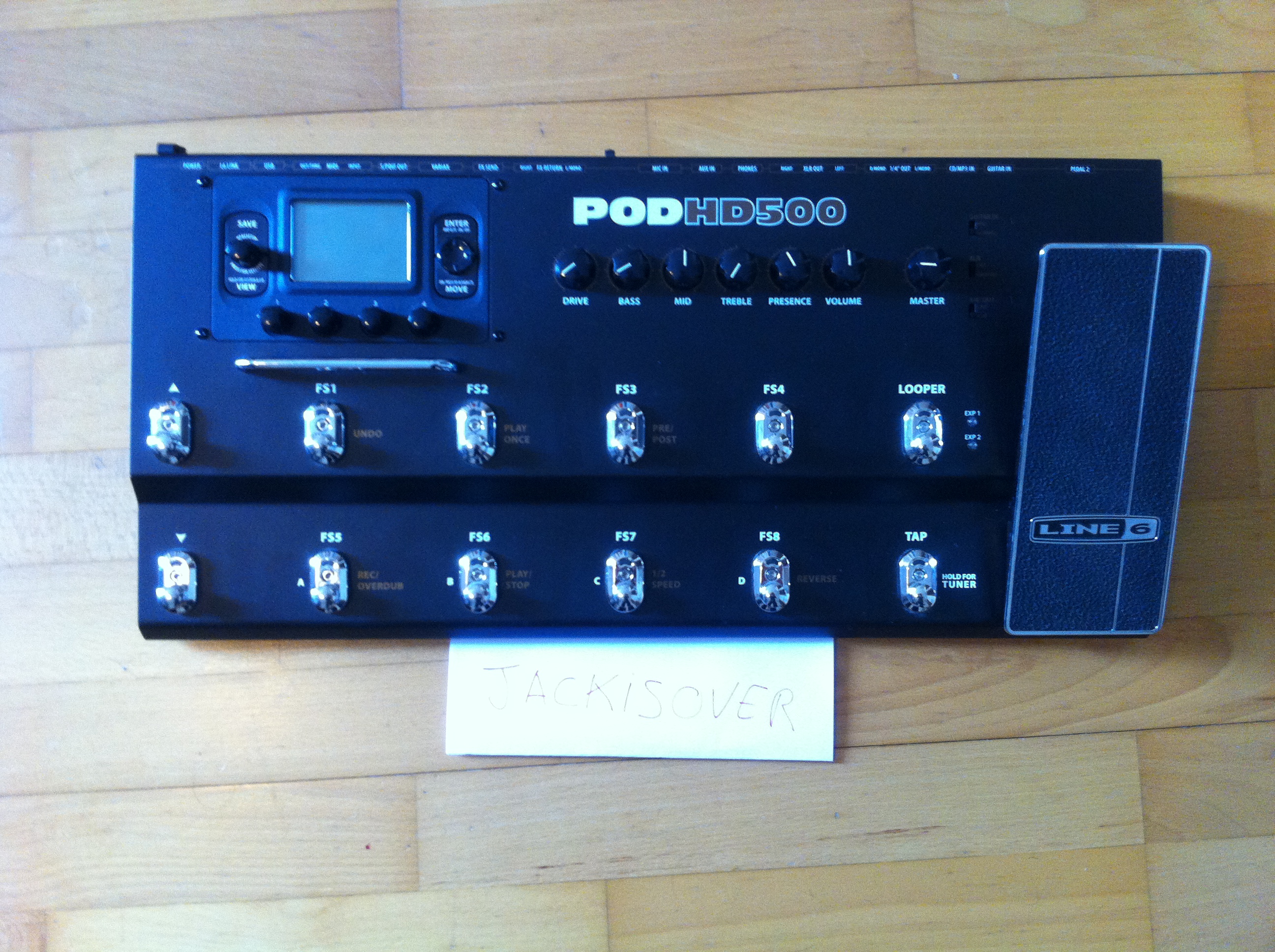 Line 6 POD HD500 image (#599707) - Audiofanzine