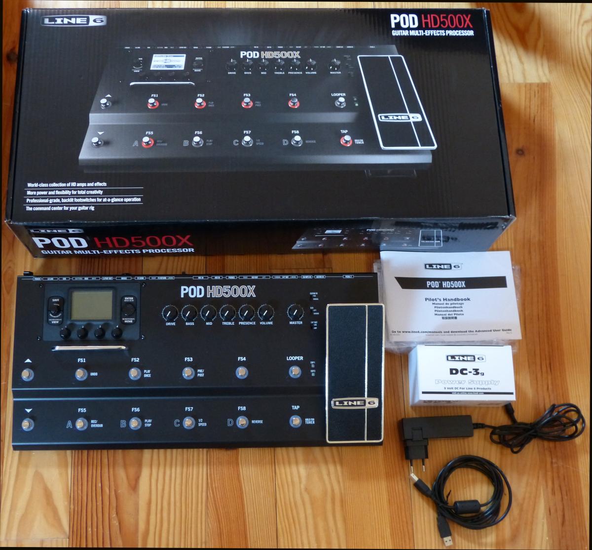 Line 6 POD HD500X image (#1786482) - Audiofanzine