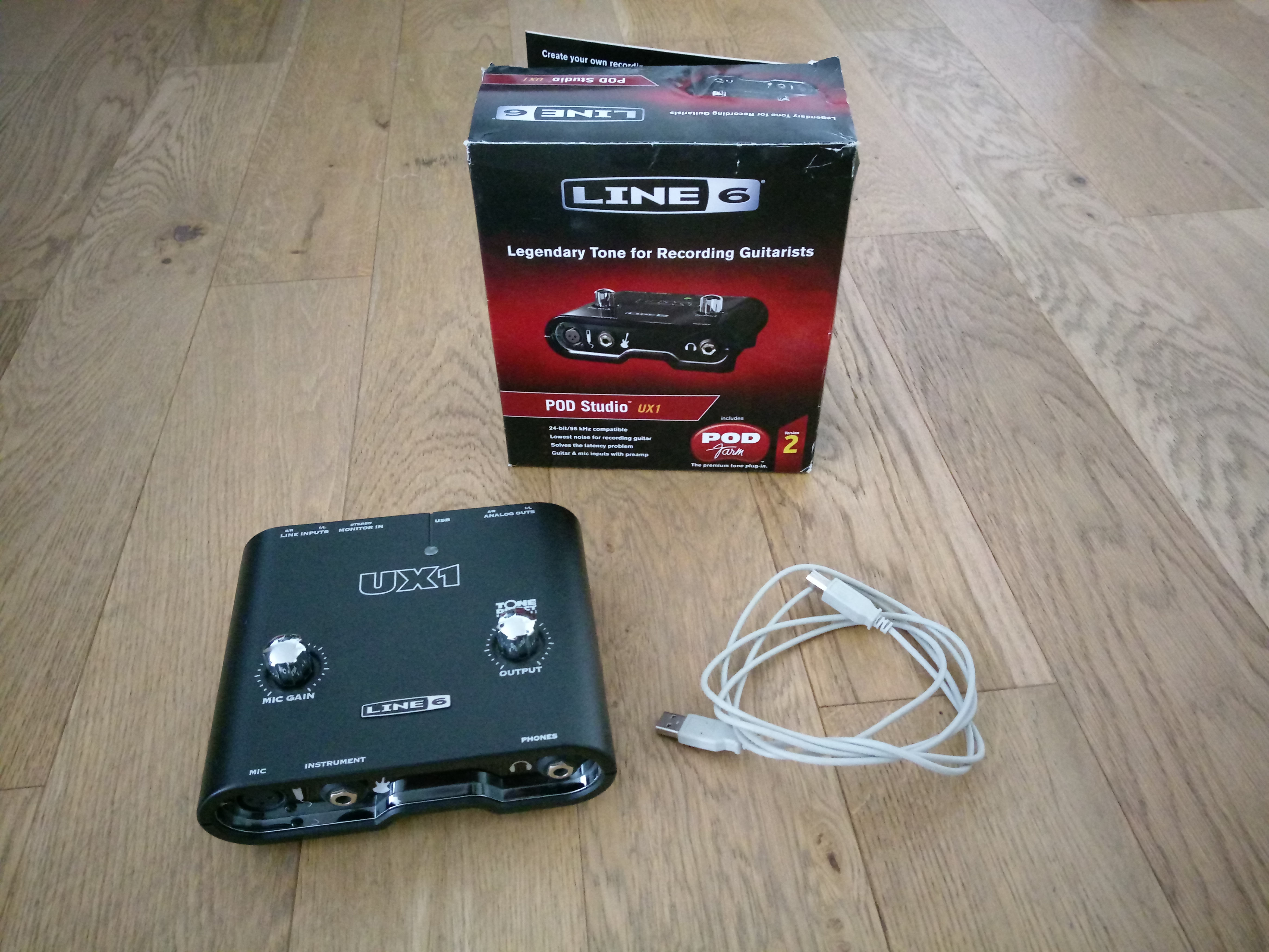 POD STUDIO UX1 - Line 6 POD Studio UX1 - Audiofanzine