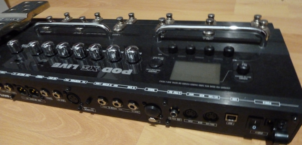 POD X3 LIVE - Line 6 POD X3 Live - Audiofanzine