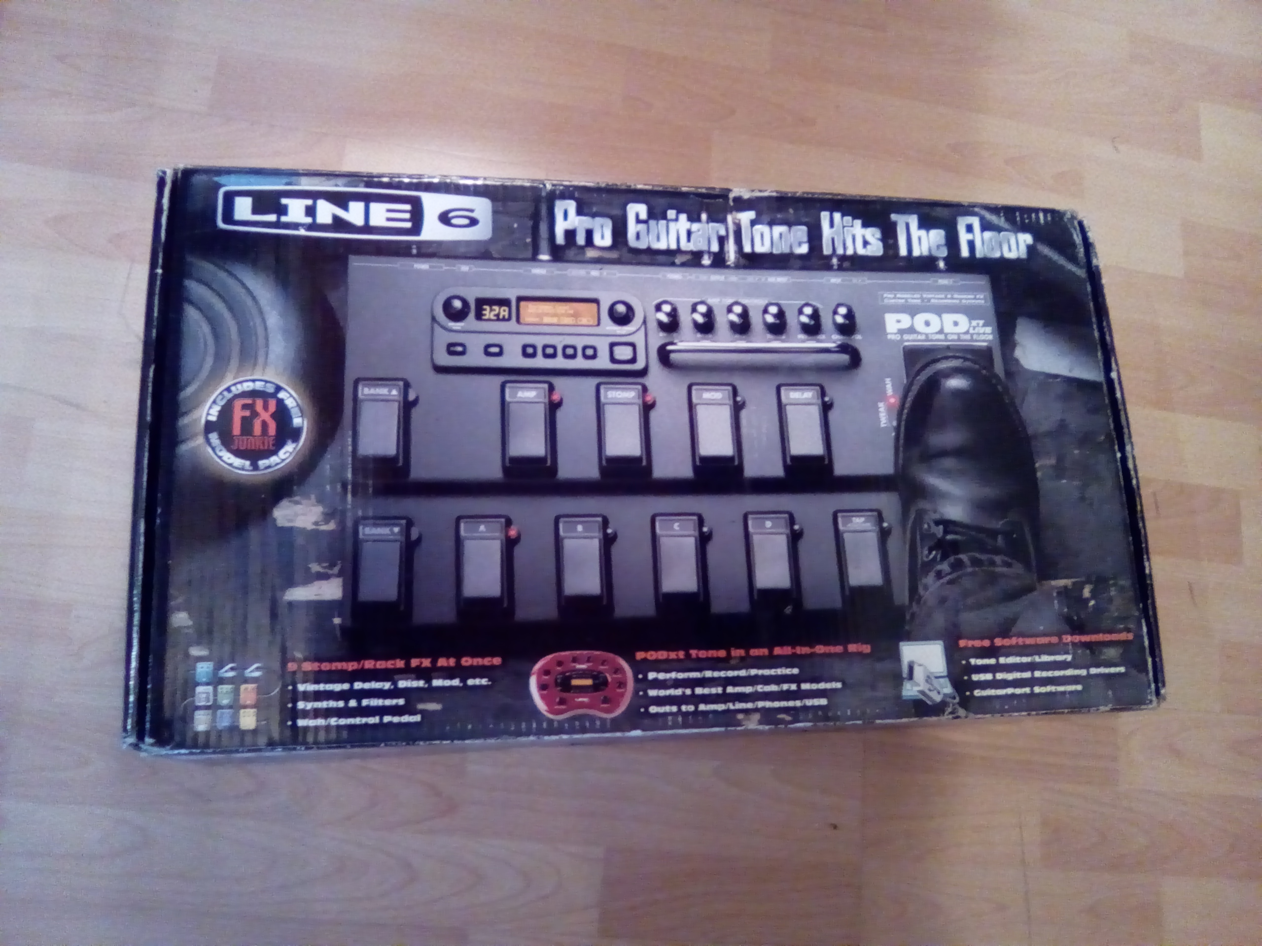 POD XT LIVE - Line 6 POD XT Live - Audiofanzine