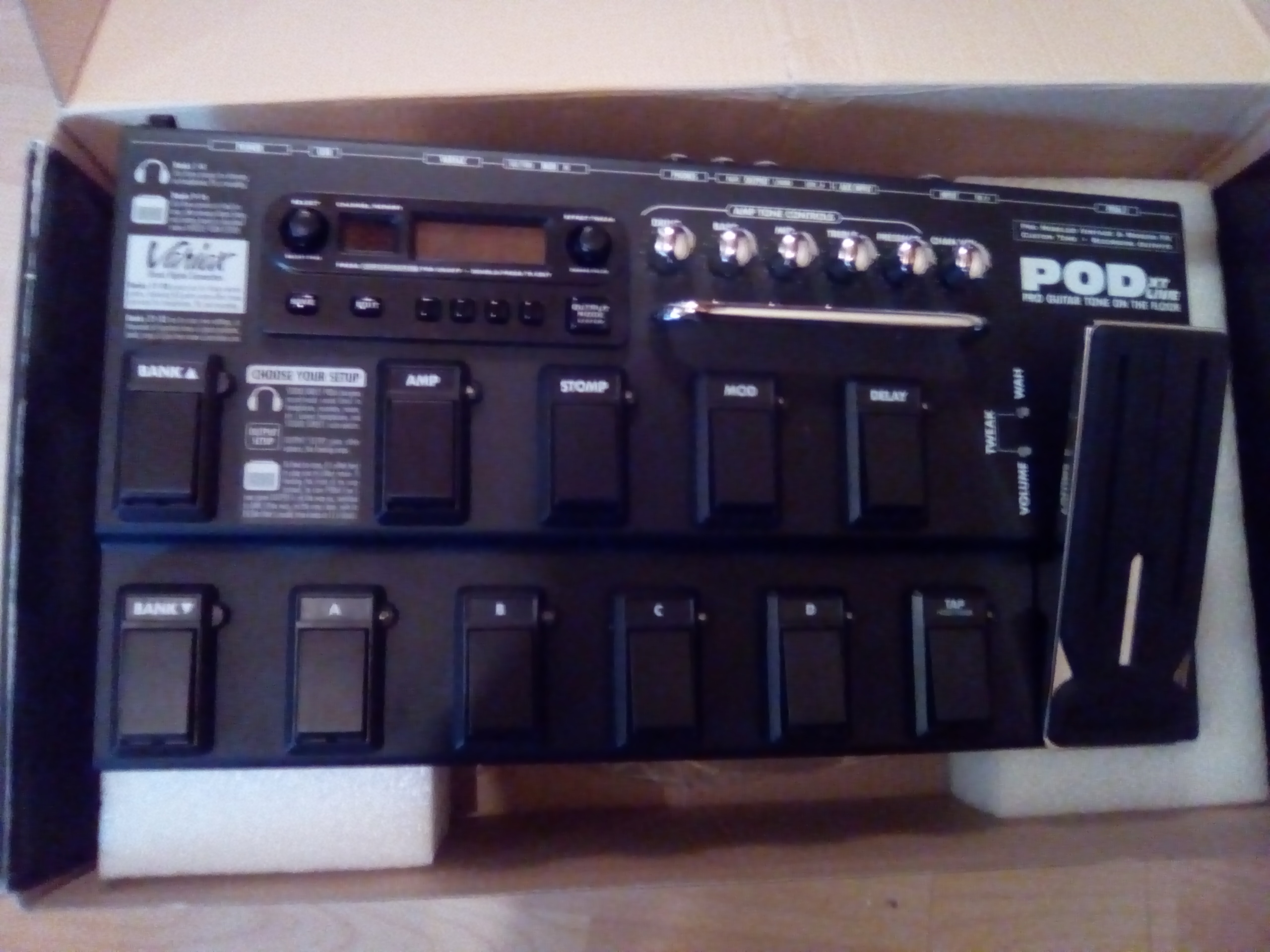 POD XT LIVE - Line 6 POD XT Live - Audiofanzine