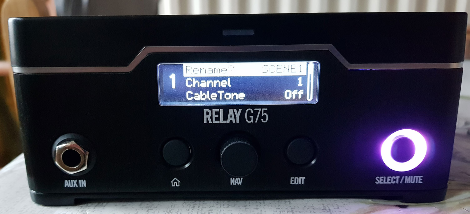 Relay G75 - Line 6 Relay G75 - Audiofanzine