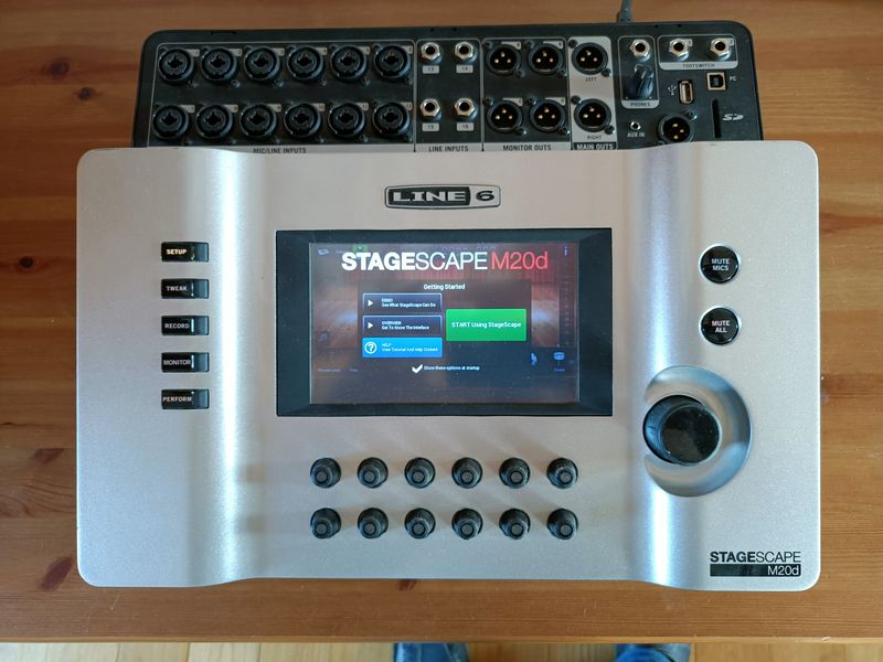 StageScape M20d - Line 6 StageScape M20d - Audiofanzine