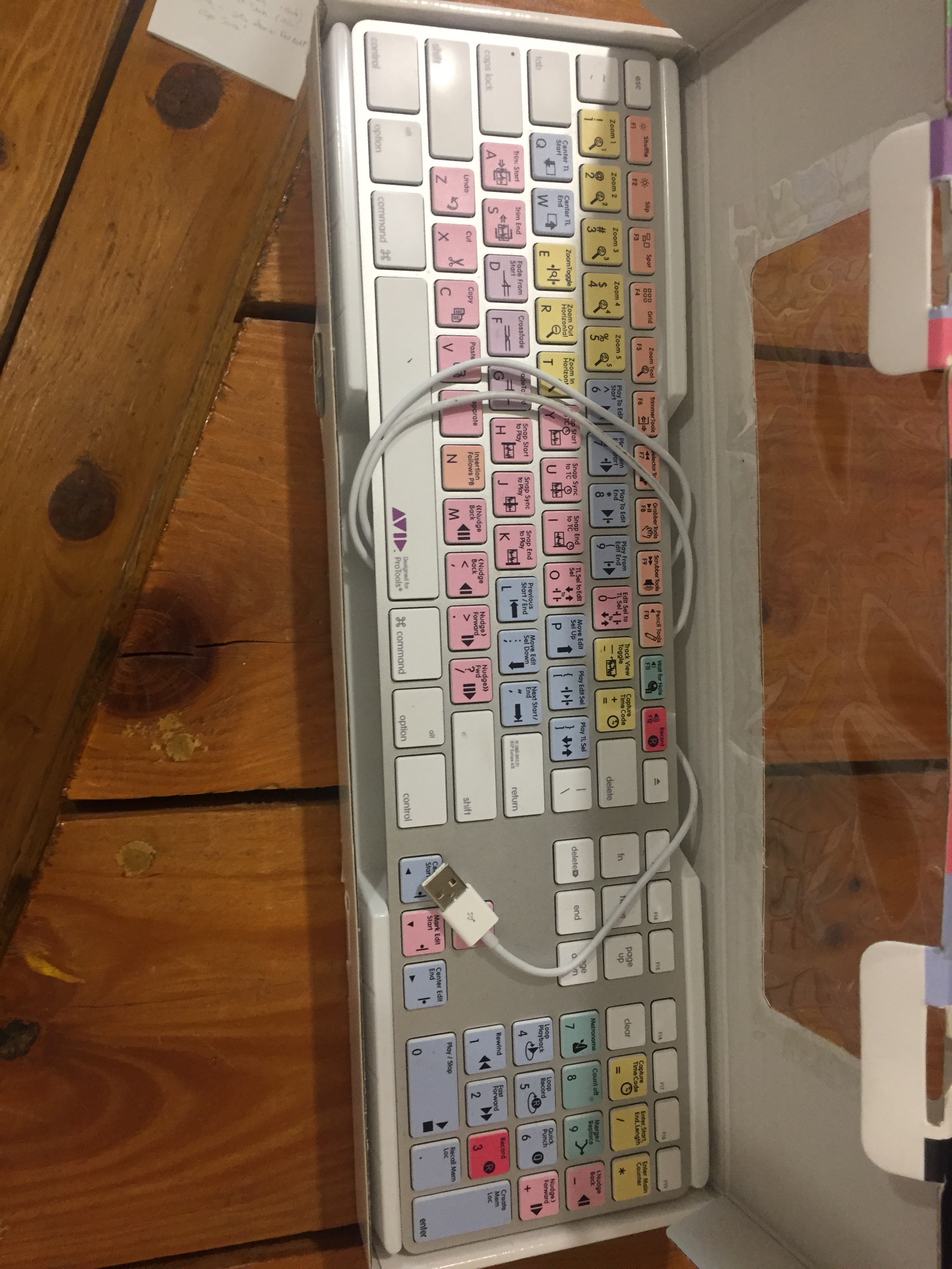PROTOOLS APPLE G5 KEYBOARD LogicKeyboard - Audiofanzine