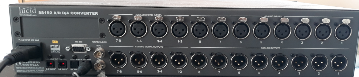 88192 - Lucid Audio 88192 - Audiofanzine