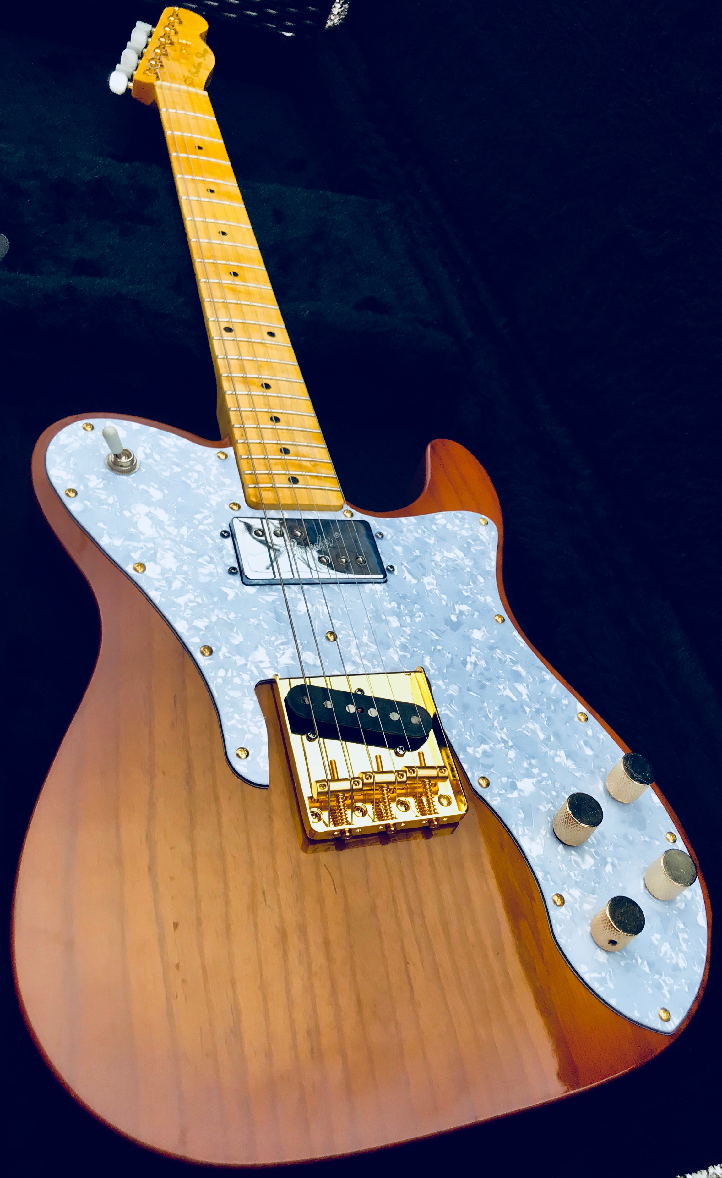 Custom Shop American TELECASTER CUSTOM 72 Ash et Quartersawn Birdseye ...