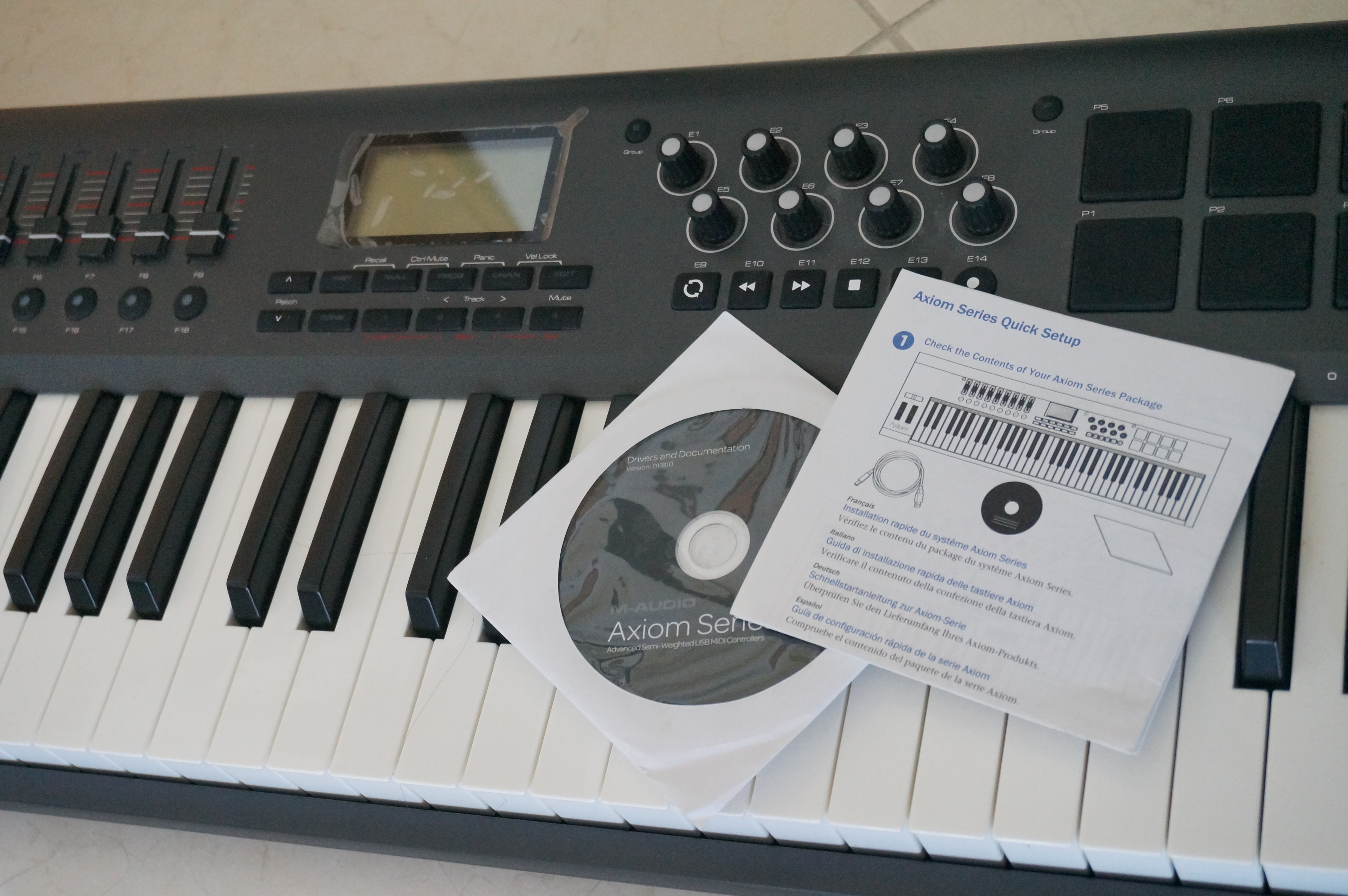 M-Audio Axiom 61 MKII image (#1866476) - Audiofanzine M-Audio Axiom 61 MKII image (#1866476) - Audiofanzine
