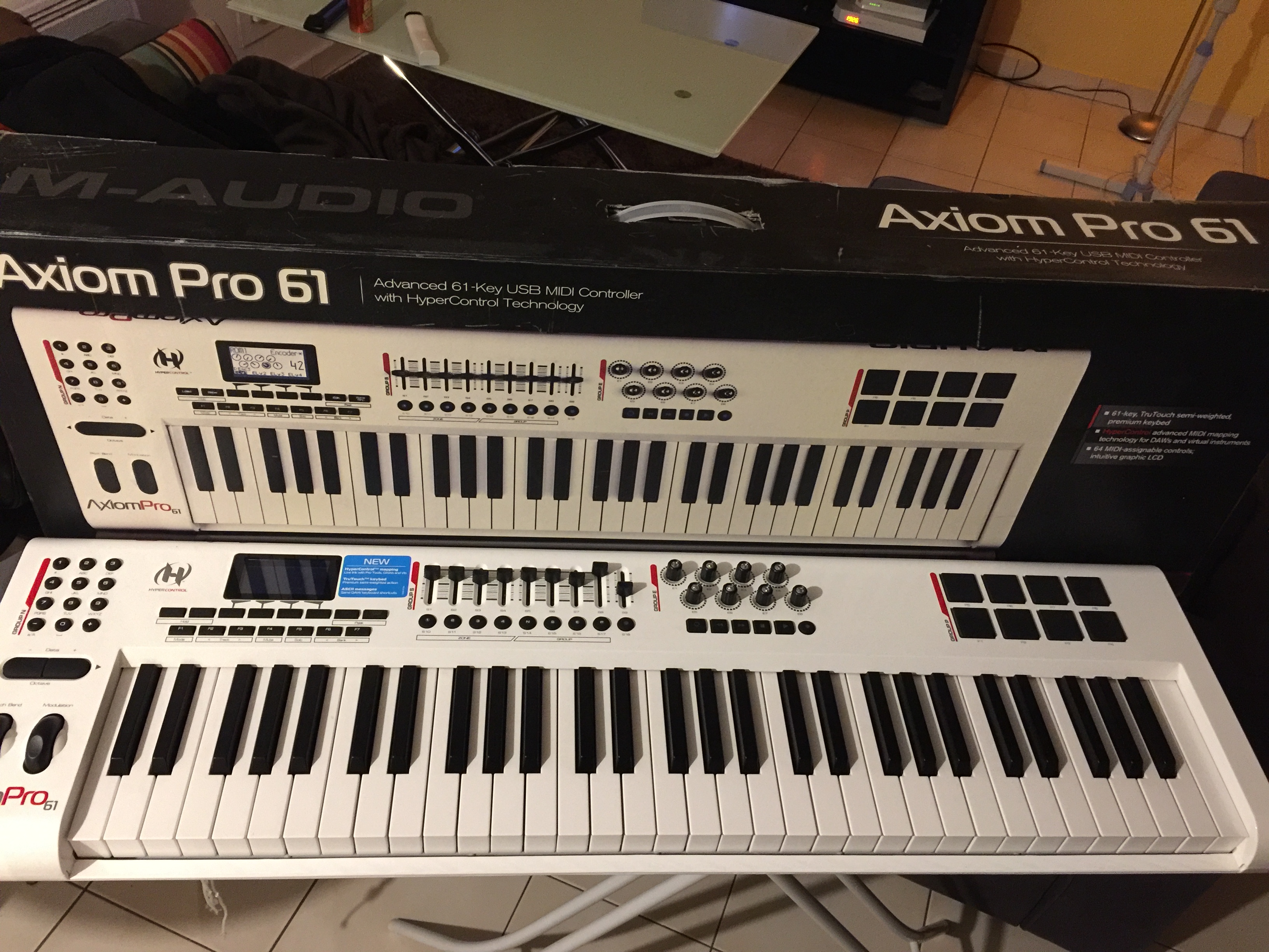 AXIOM PRO 61 - M-Audio Axiom Pro 61 - Audiofanzine