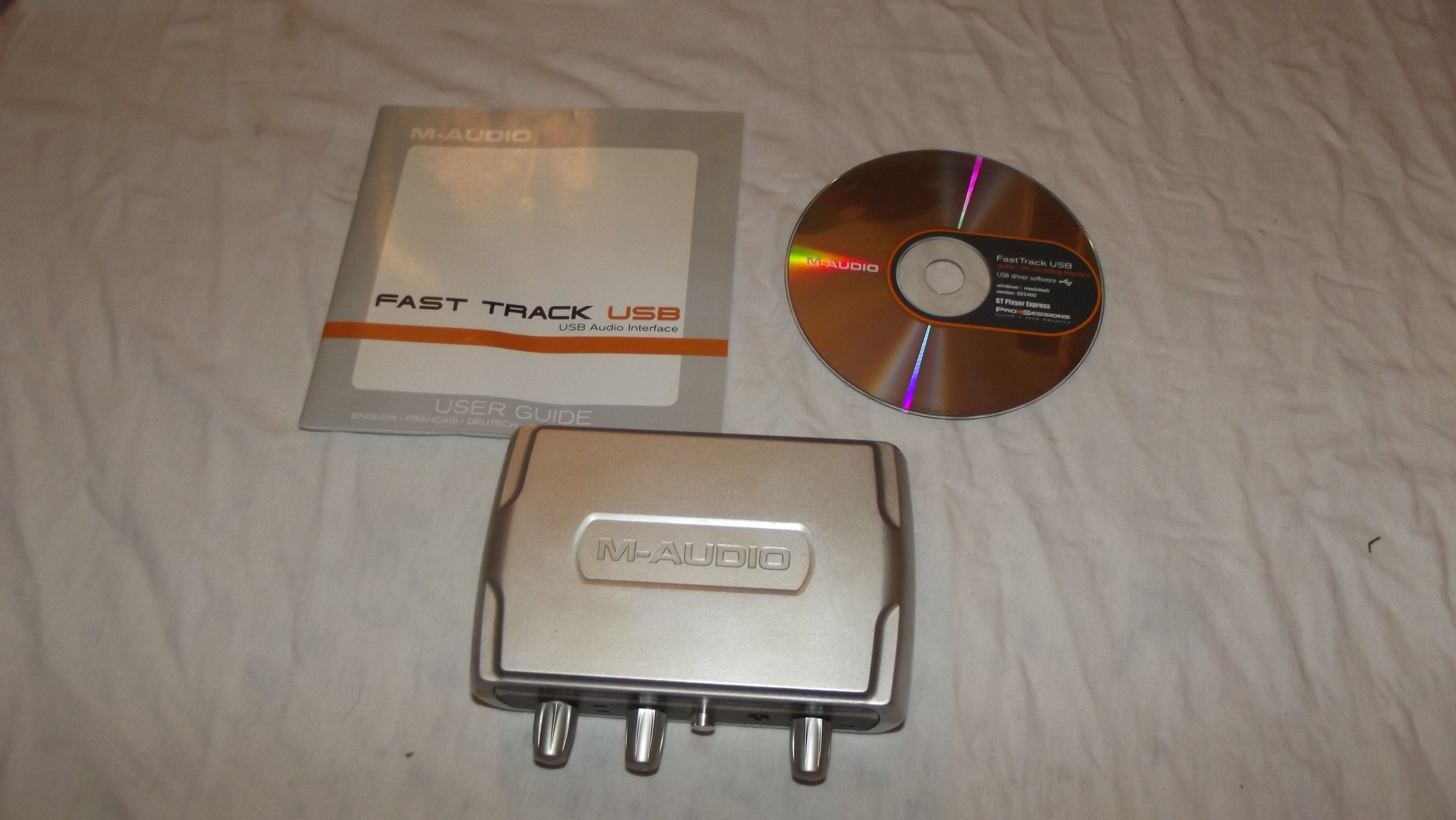 FAST TRACK - M-Audio Fast Track - Audiofanzine