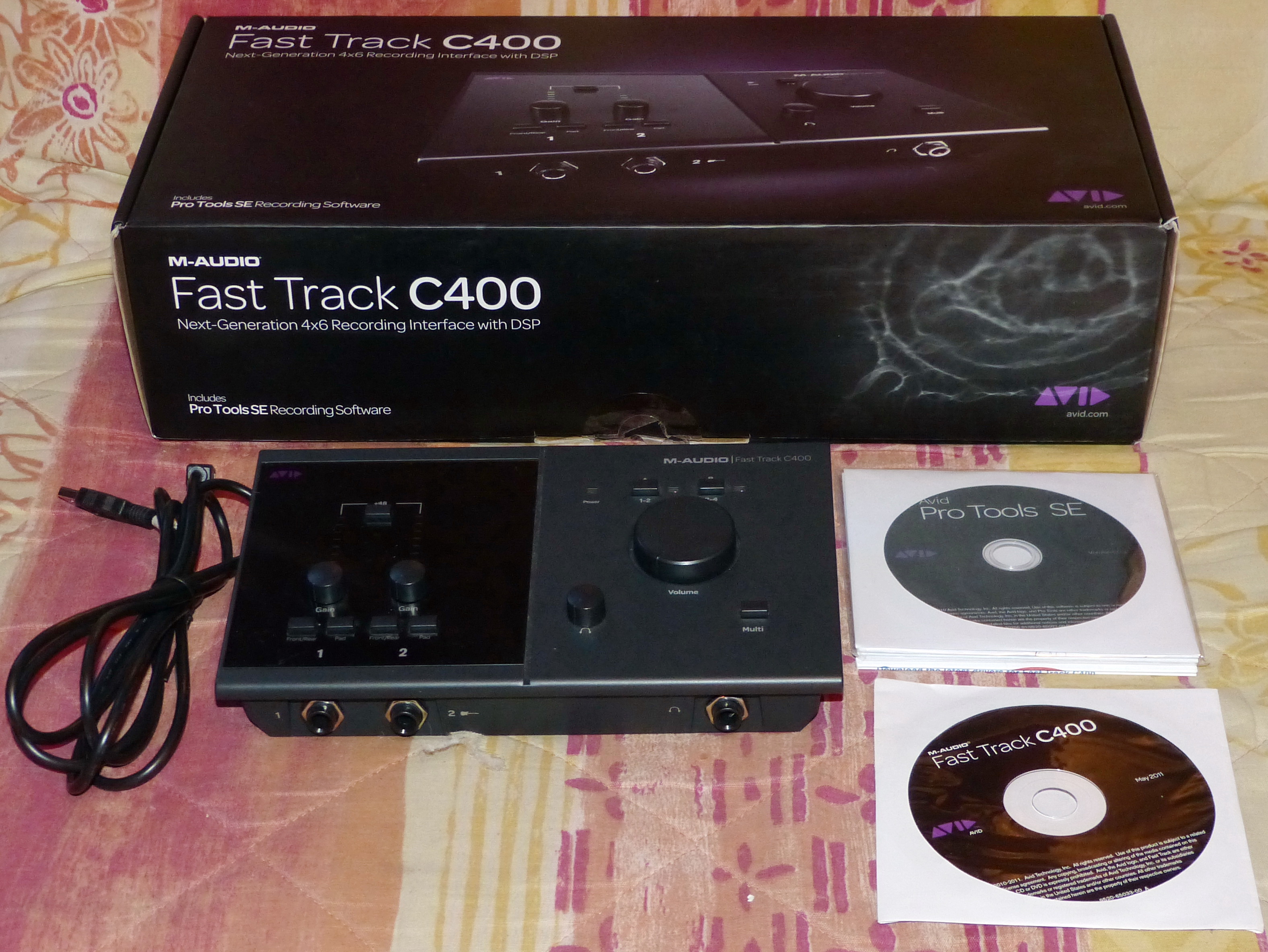 Photo M-Audio Fast Track C400 : M-Audio Fast Track C400 (24088 ...