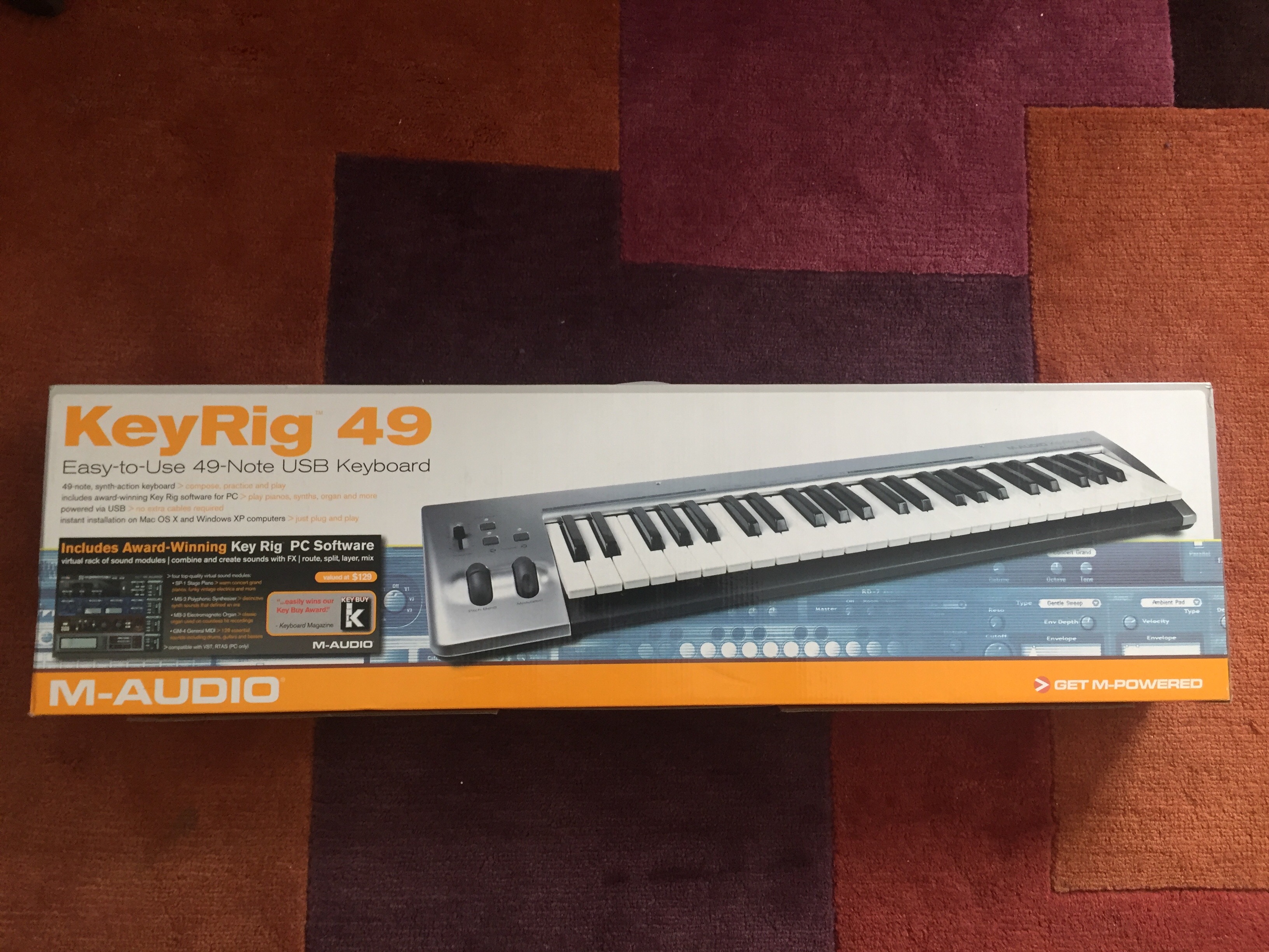 KEY RIG 49 - M-Audio Key Rig 49 - Audiofanzine