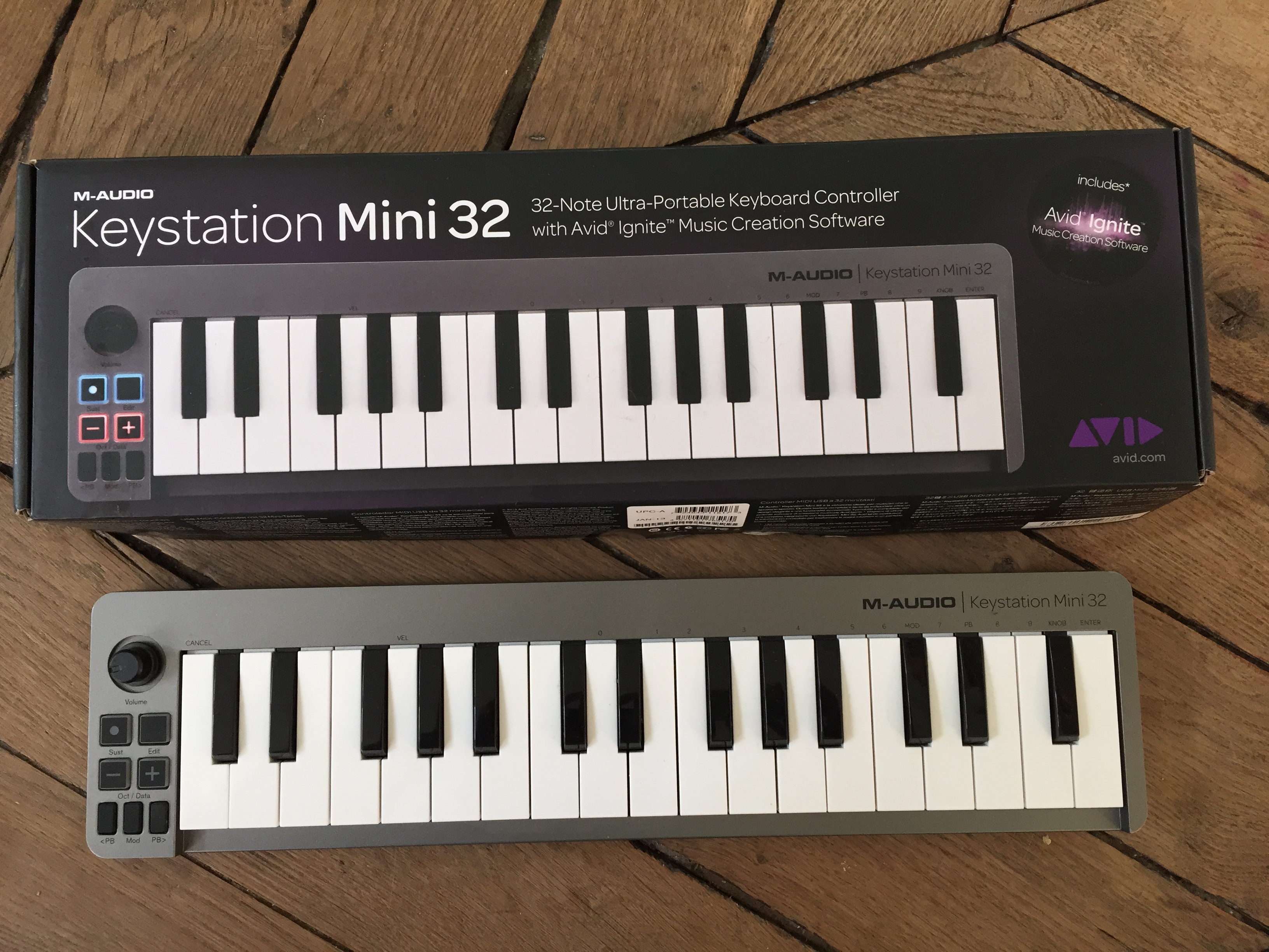 Photo M Audio Keystation Mini 32 II M Audio Keystation Mini 32 2014 Photo M Audio Keystation Mini 32 II M Audio Keystation Mini 32 2014